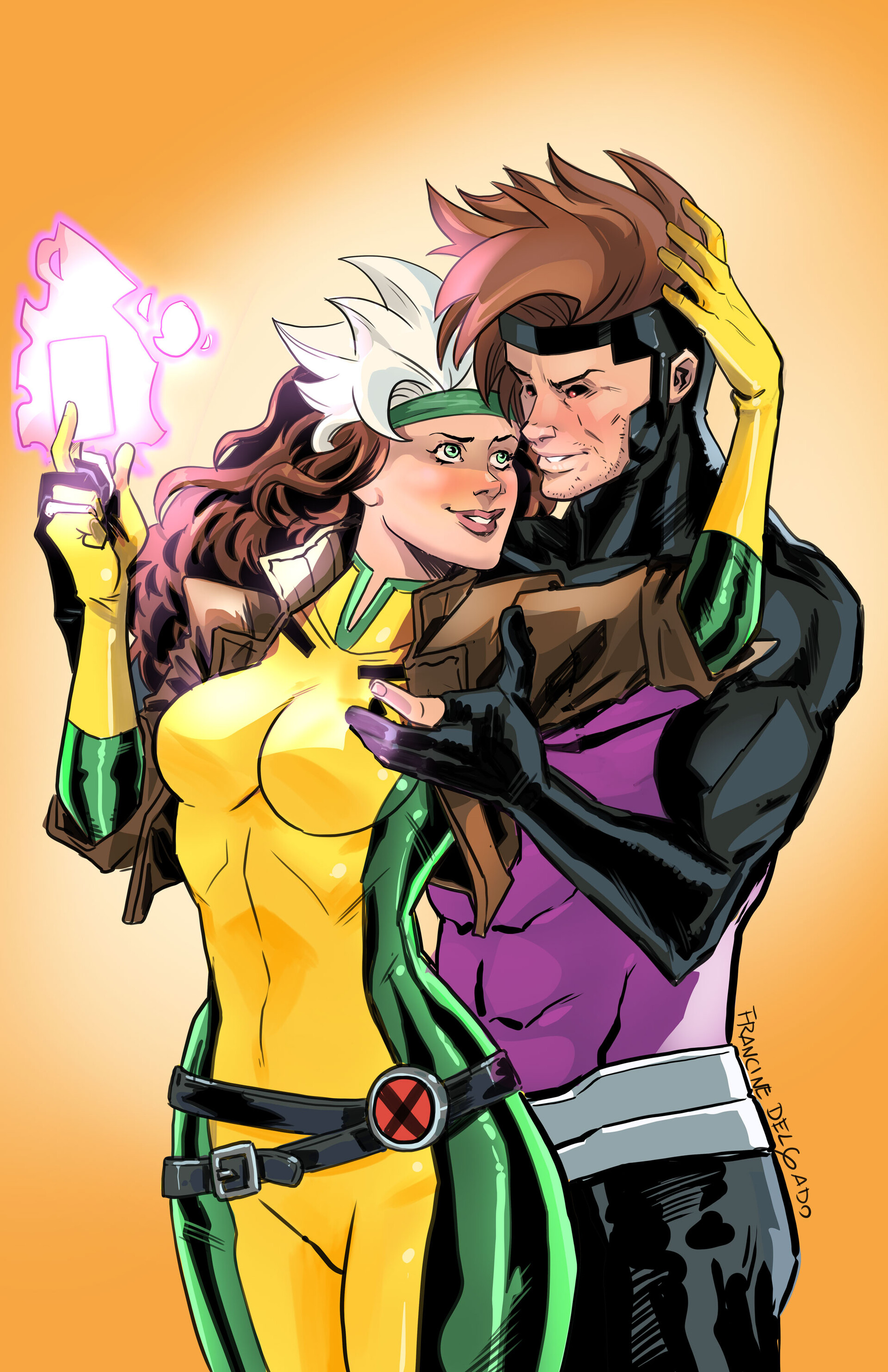 ArtStation - X-Men Rogue and Gambit
