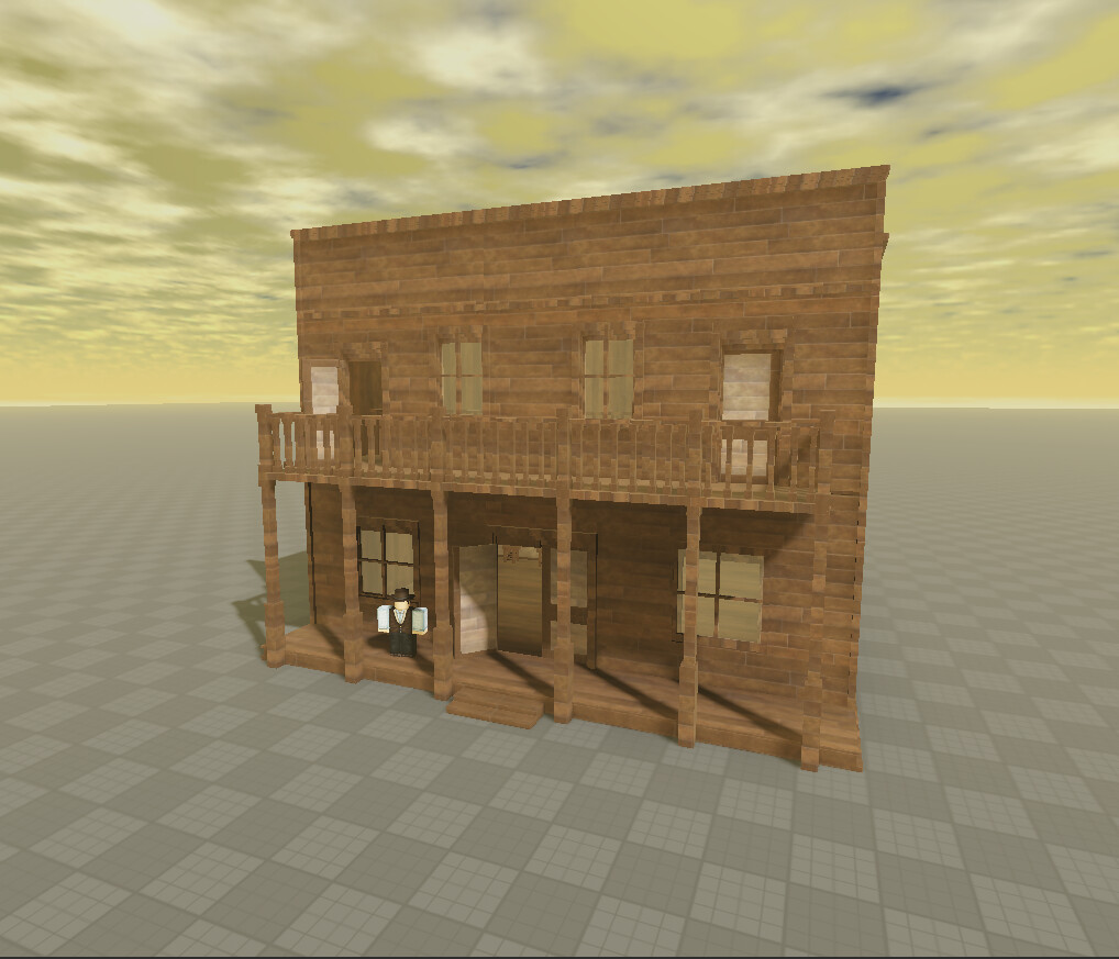 ArtStation - Roblox Wild West Build
