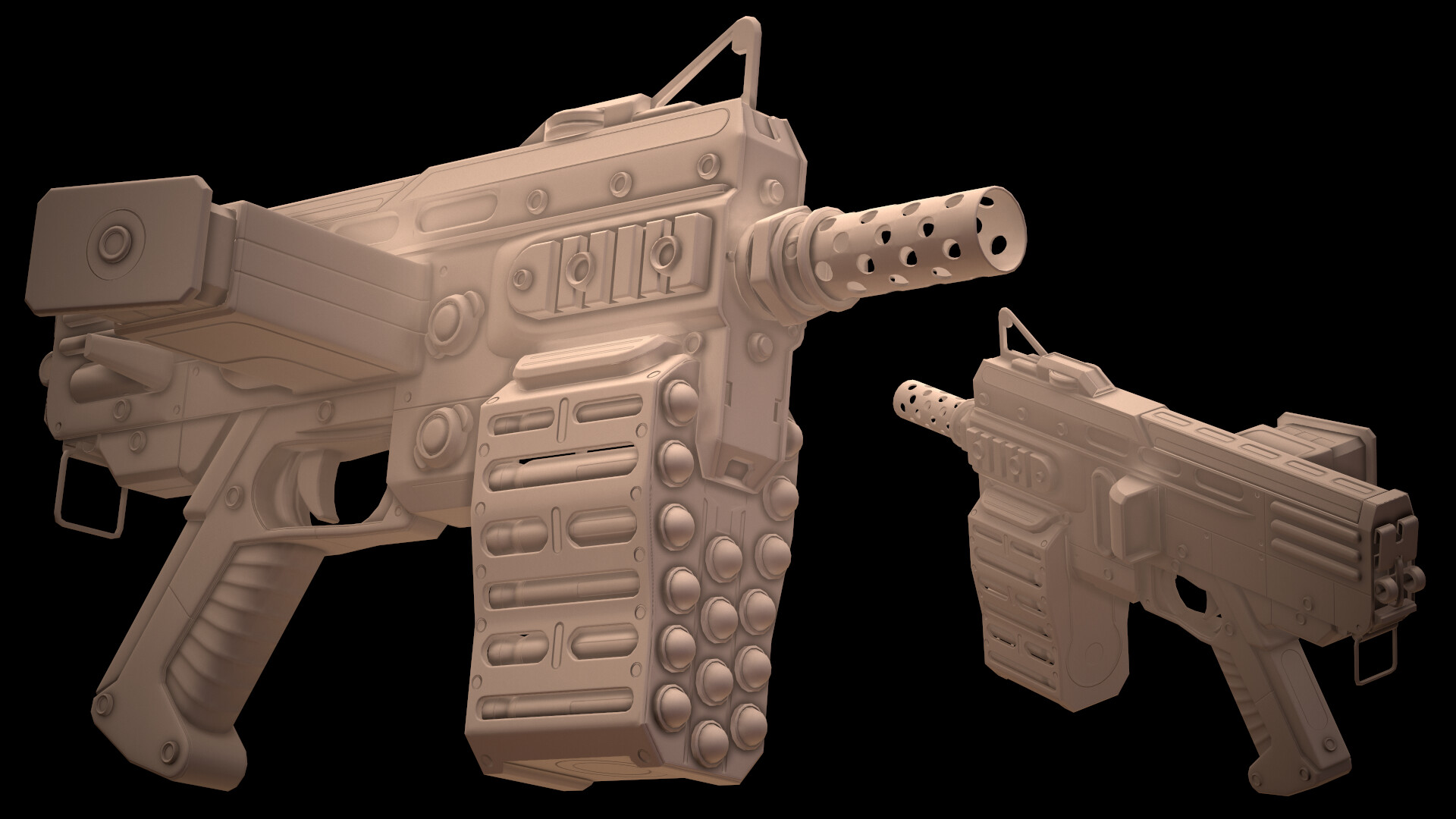 Ian MacMillan - Imperial Grenadier Heavy Blaster - Star Wars Fan art