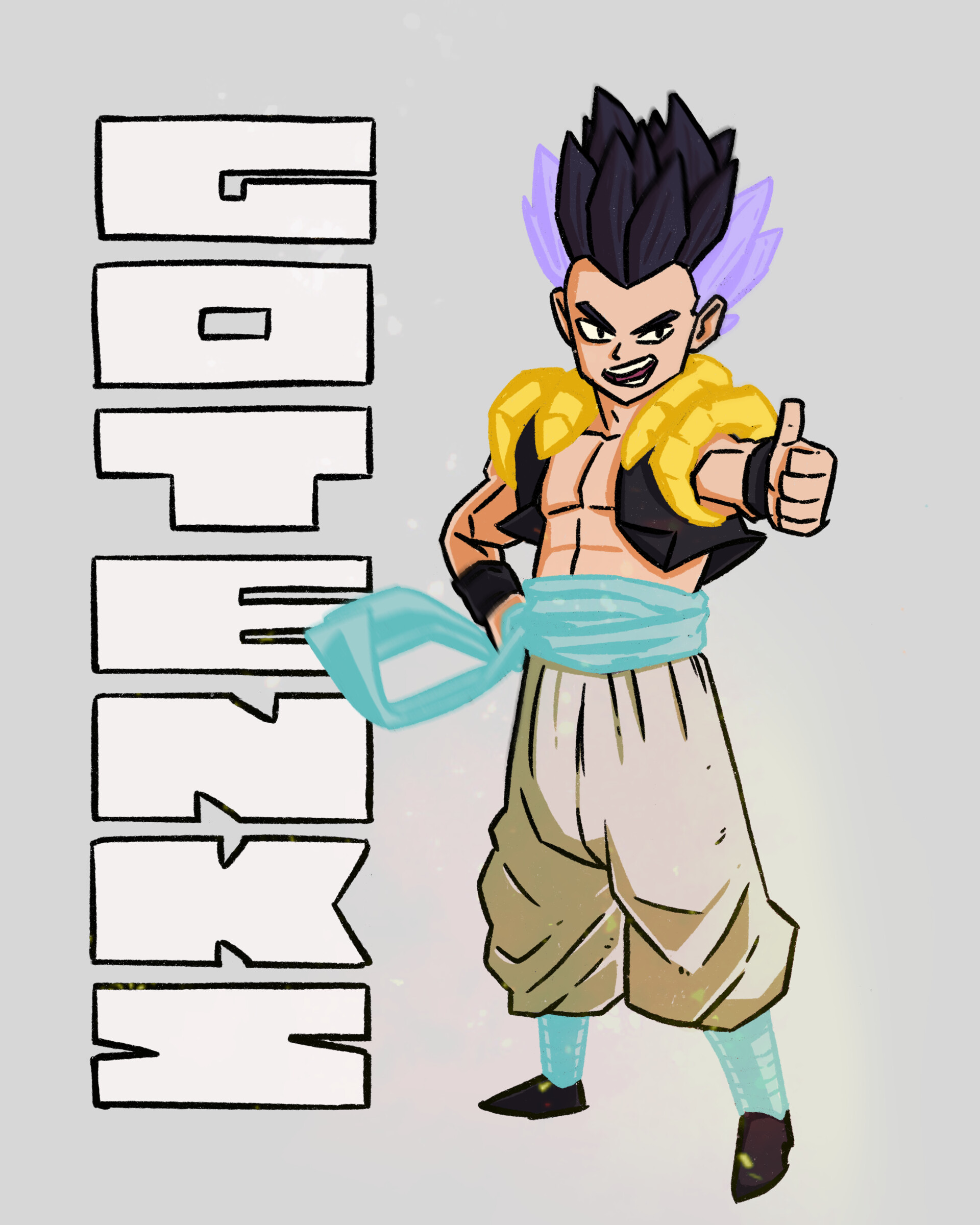 ArtStation - Gotenks Fanart