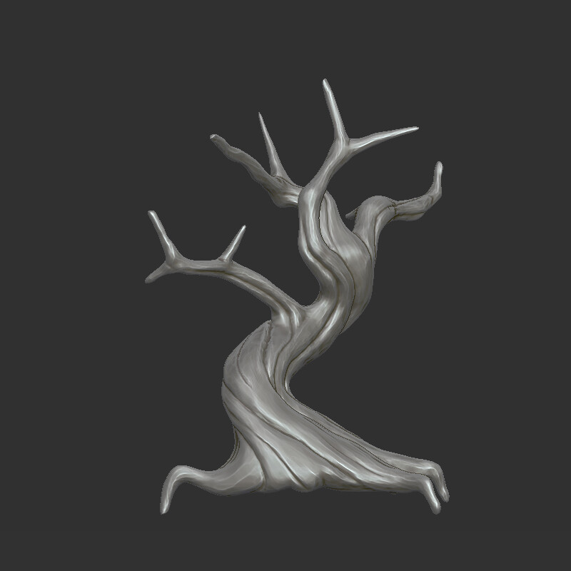 ArtStation - zb tree practice
