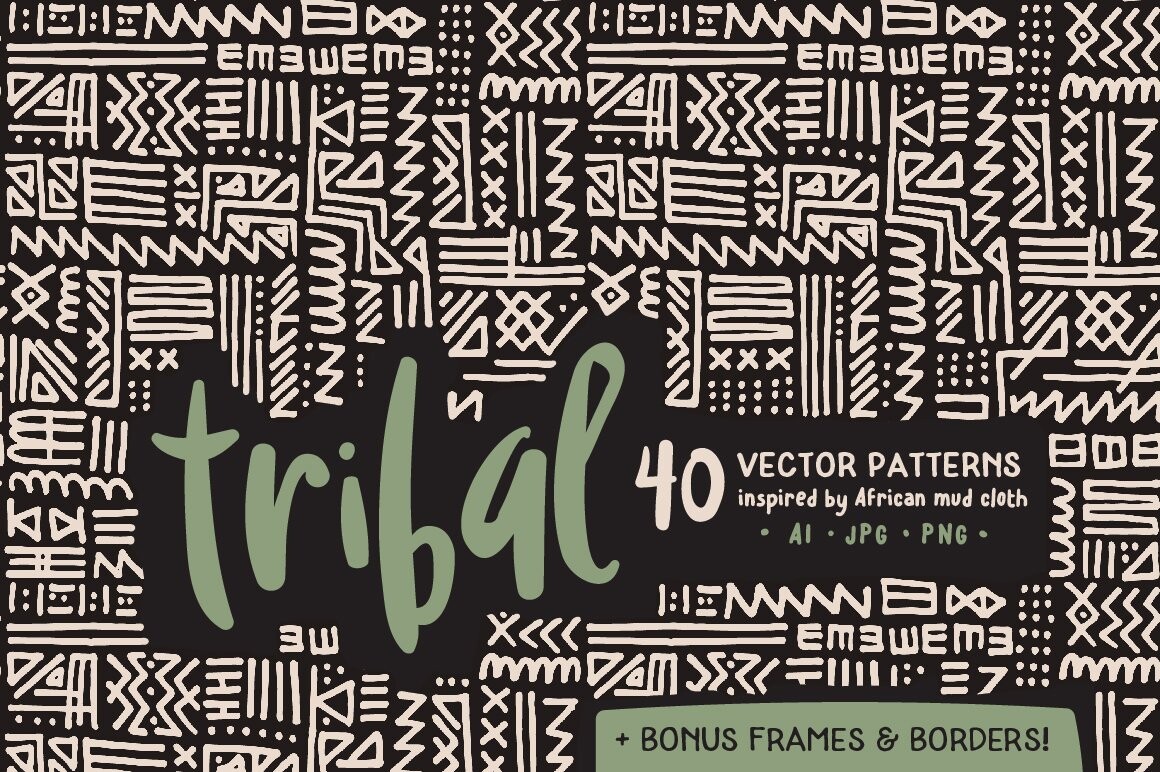 ArtStation - Handmade Tribal Pattern Pack