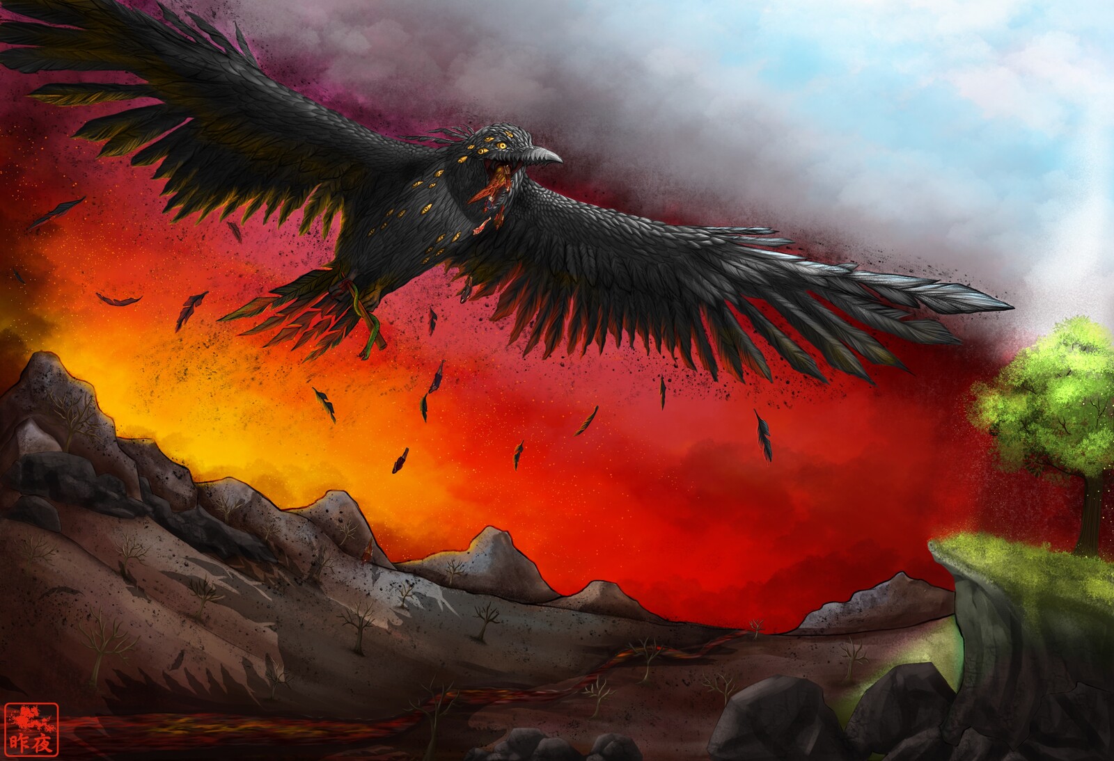 Sakuya Shirosaki - Undead Crow