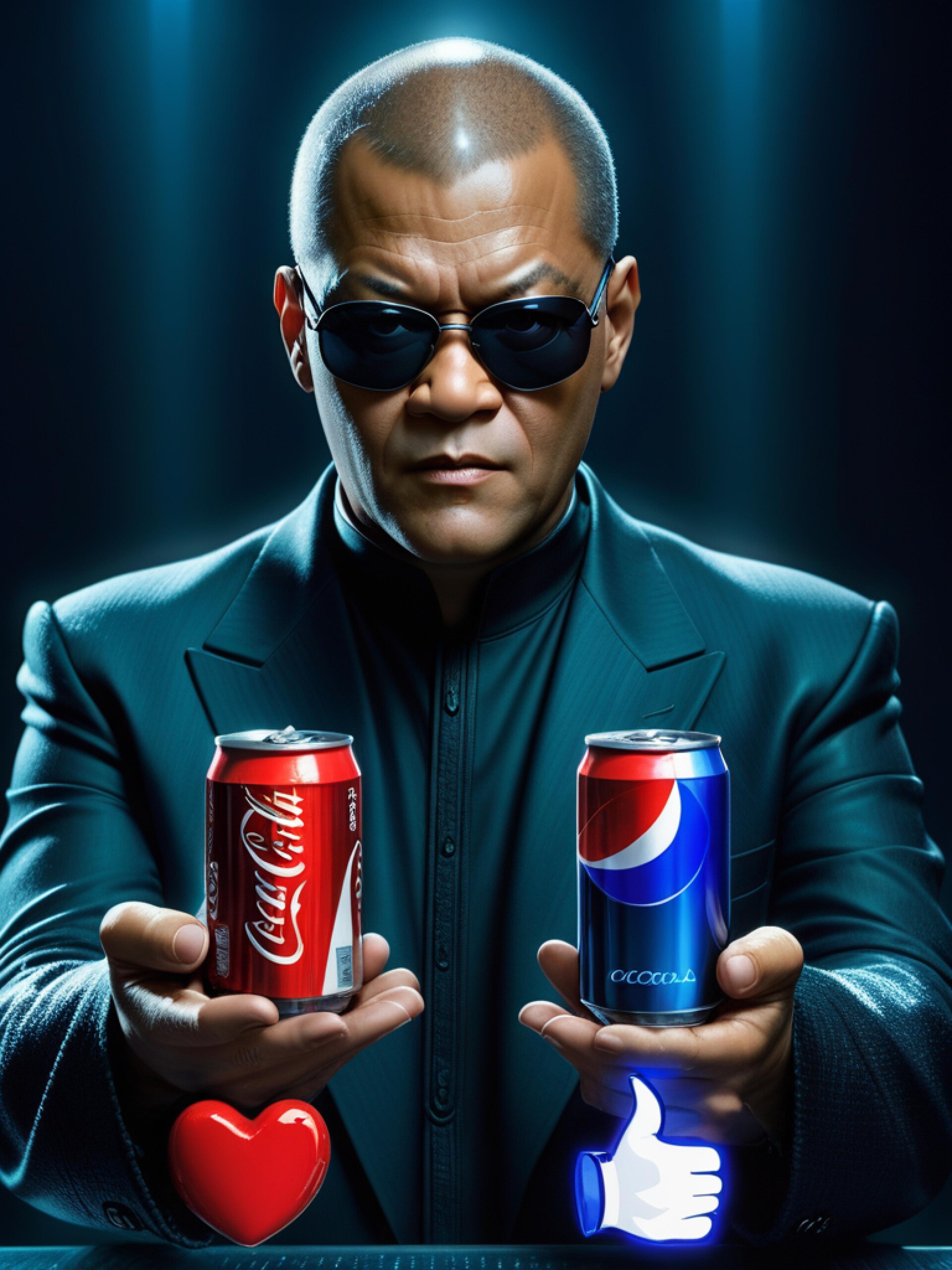 ArtStation - Matrix Style Cola Or Pepsi