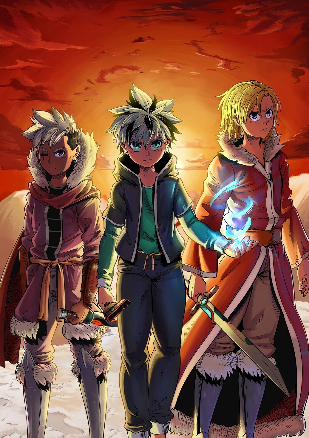 ArtStation - Manga cover