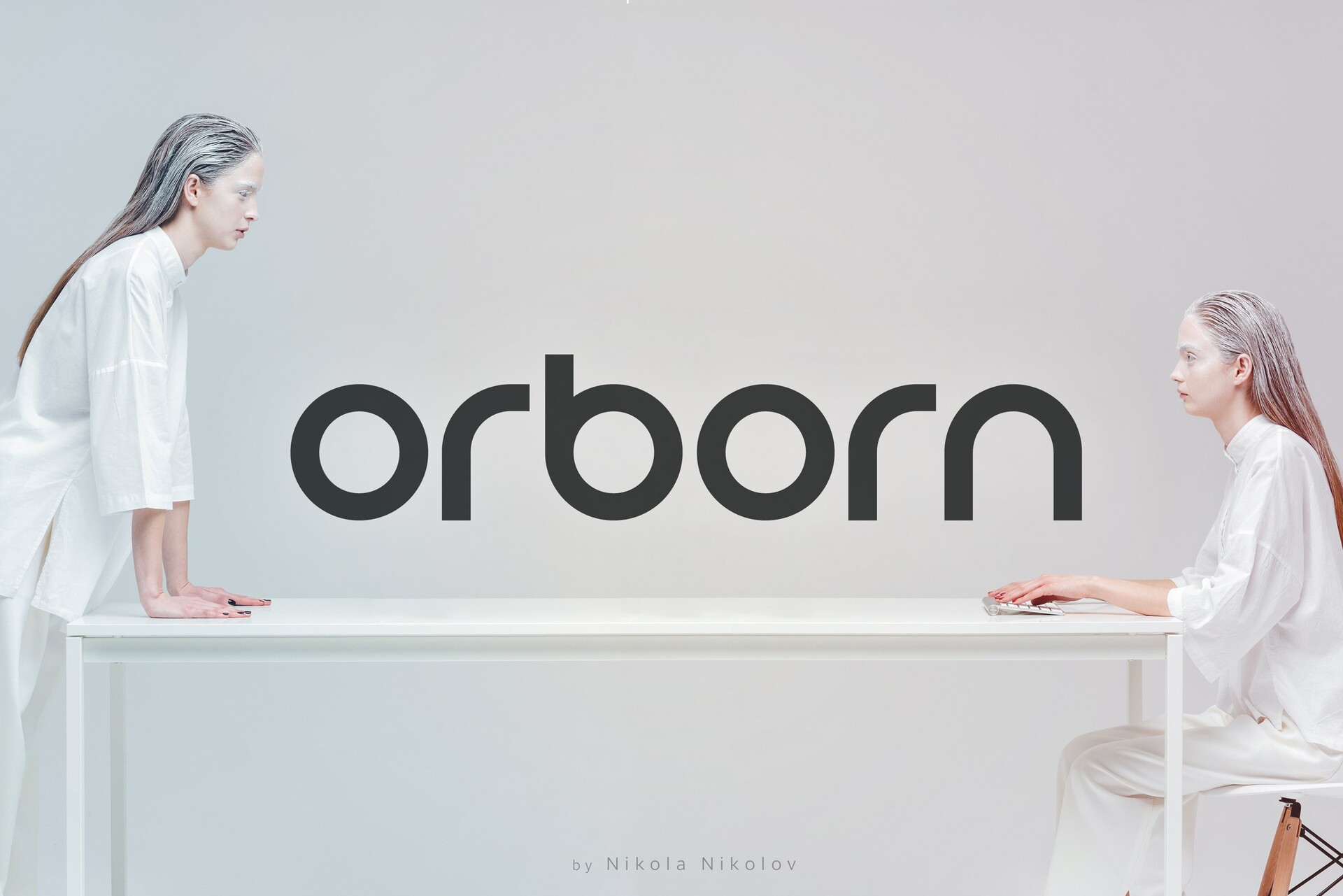 ArtStation - Orborn Round Futuristic Font