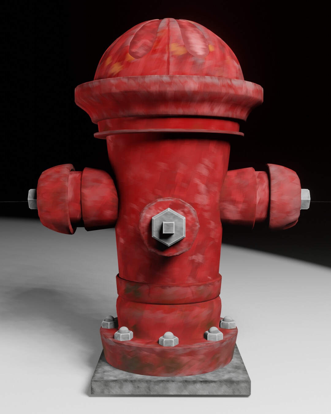 ArtStation - Stylized Fire Hydrant - Game Ready