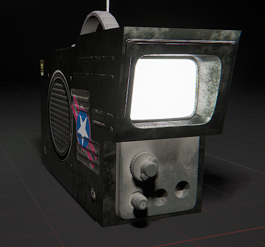 ArtStation - Arm Radio Texture Study