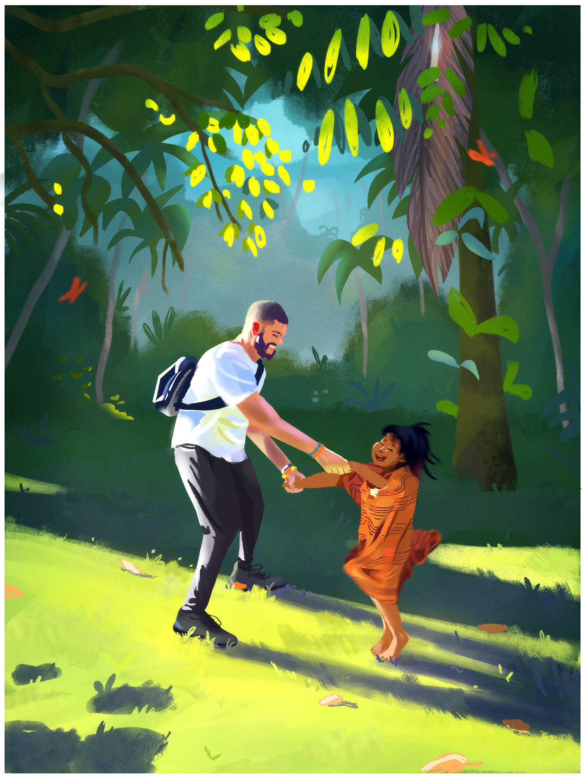 ArtStation - Amazon Dance