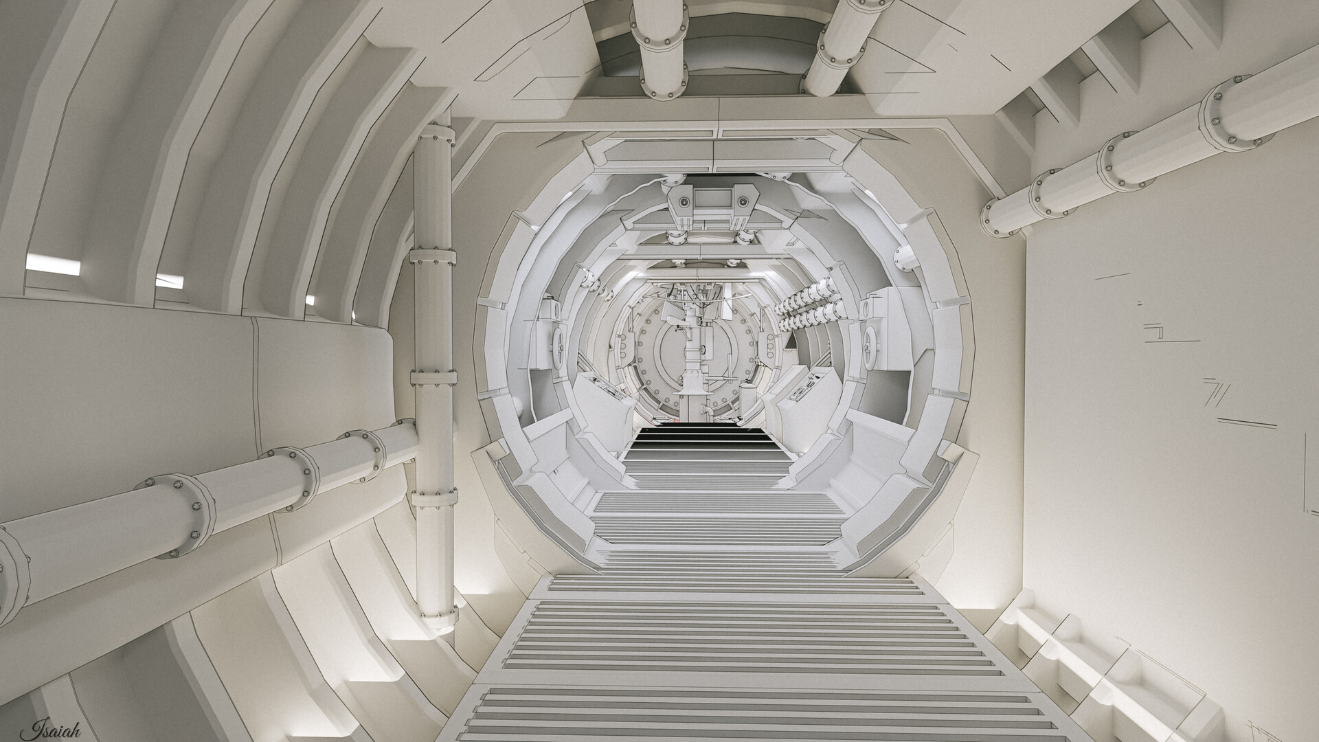 Isaiah - Spaceship Interior Practice