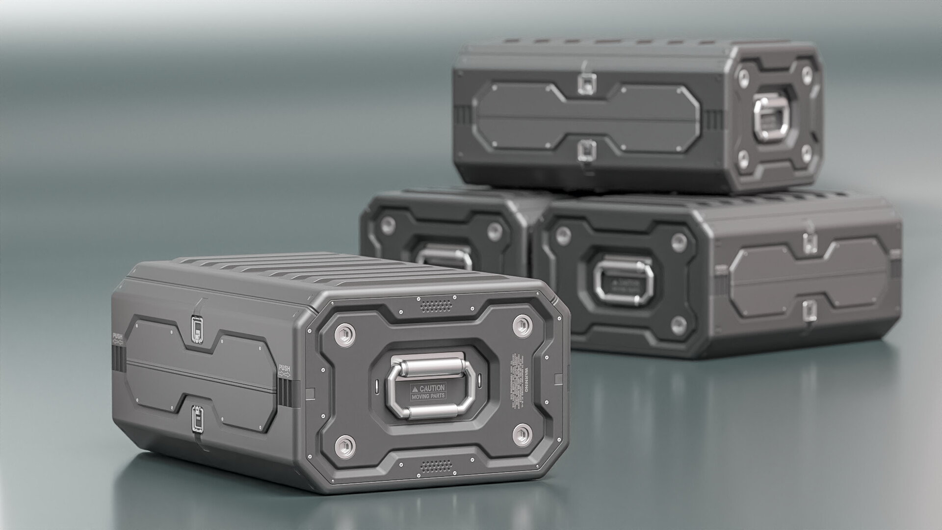 ArtStation - Military crate