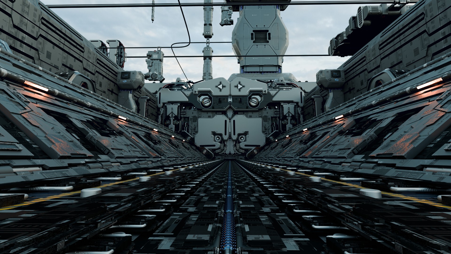 ArtStation - futuristic environment