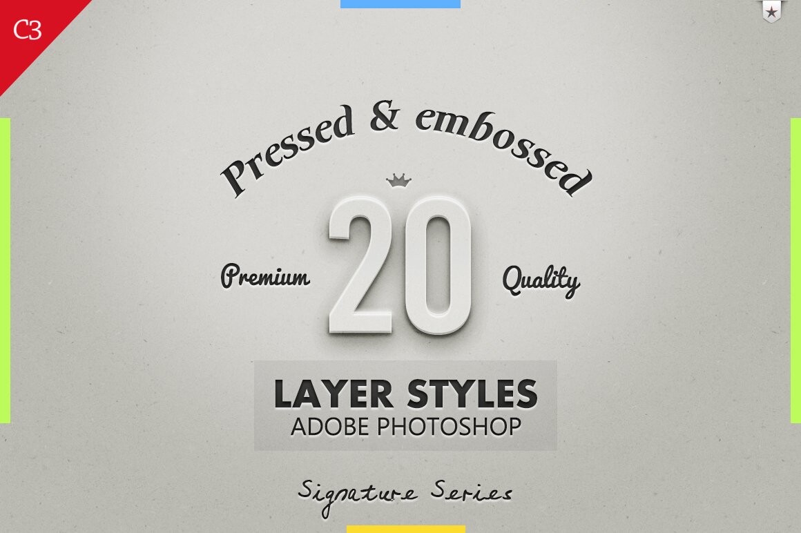ArtStation - 20 Best Pressed Embossed Styles