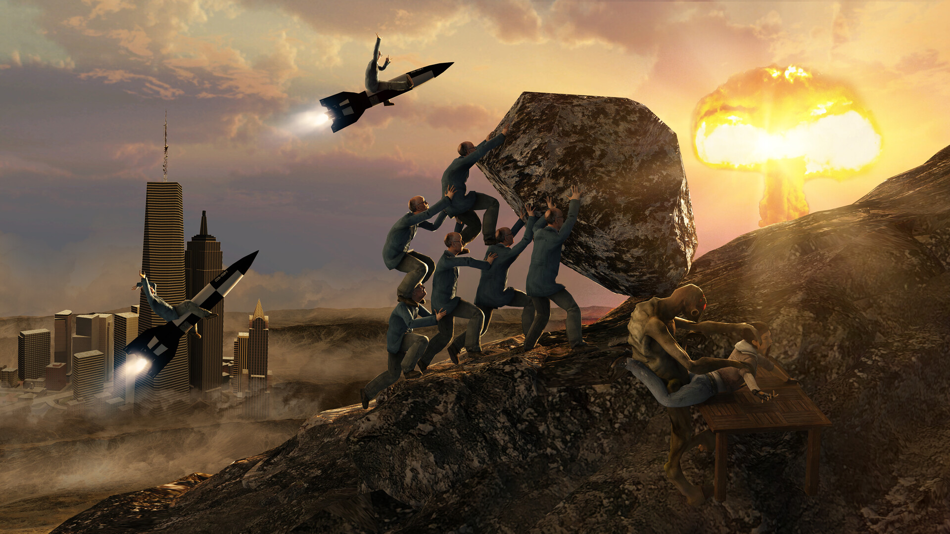 ArtStation - kleiner sisyphus