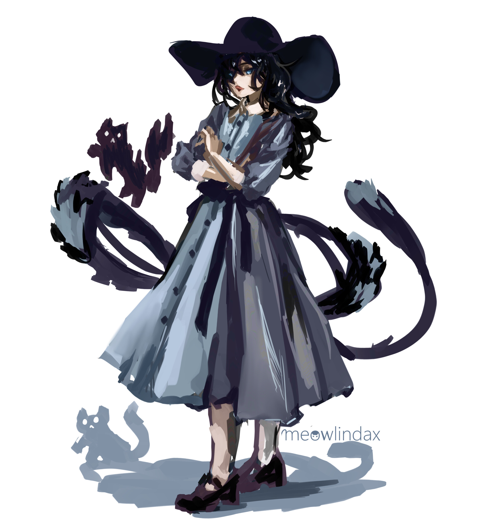 ArtStation - Cat lady