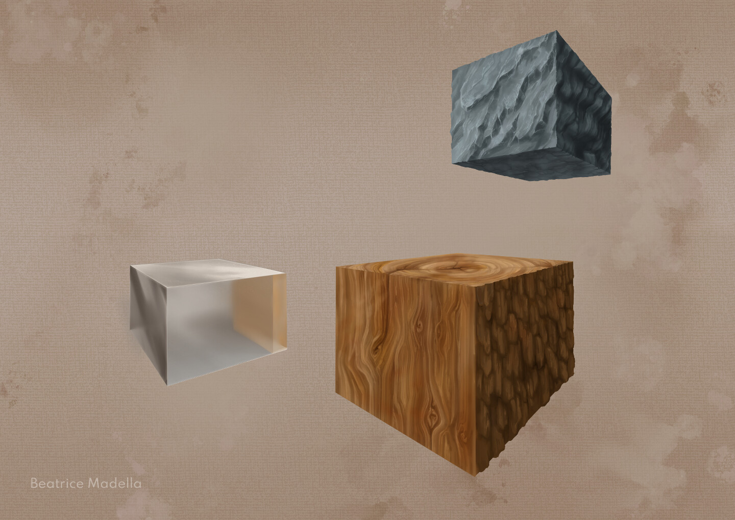 ArtStation - Materials study