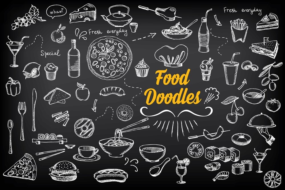 ArtStation - Food doodles