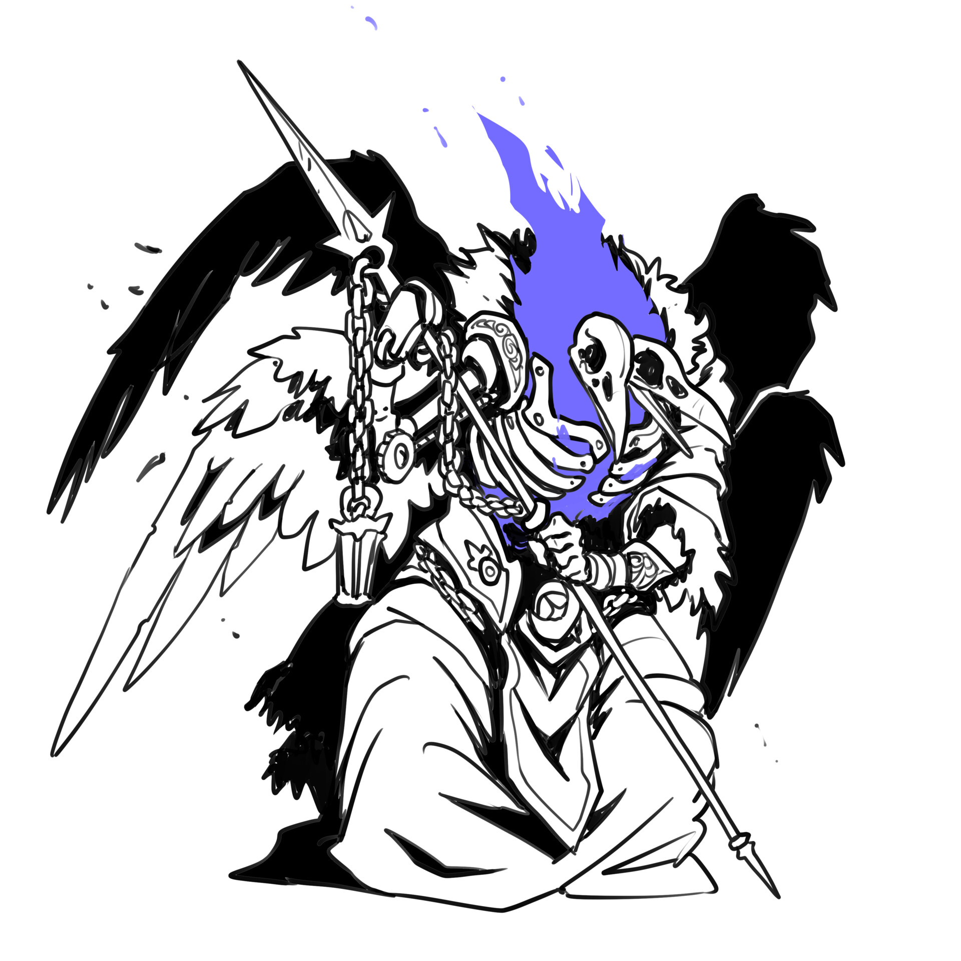 Bone Dust - Raven demon