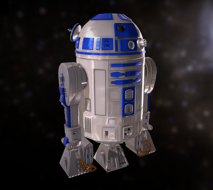 ArtStation - R2D2 model