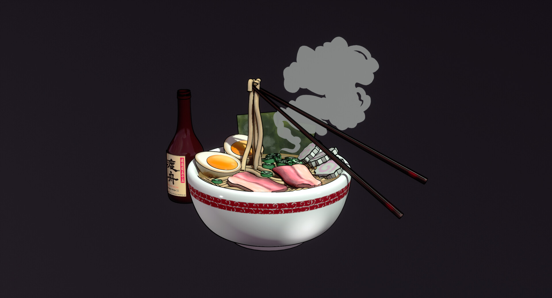 ArtStation - Stylized Ramen