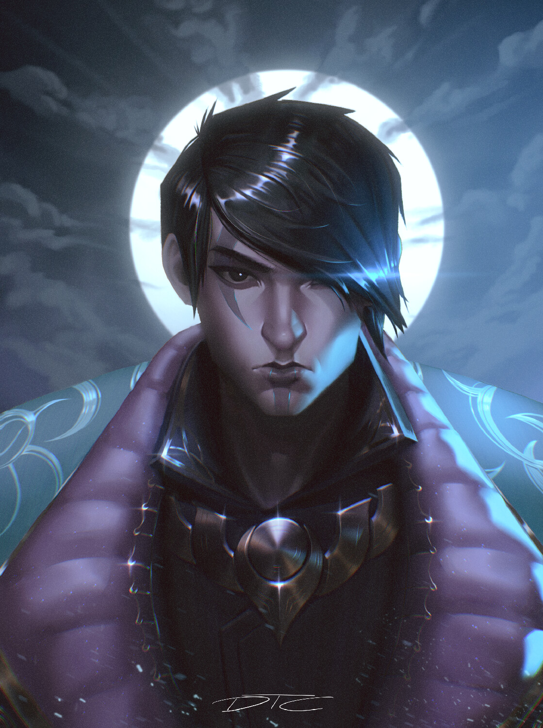 ArtStation - Aphelios Fanart | Illustration (Including Speedpaint)