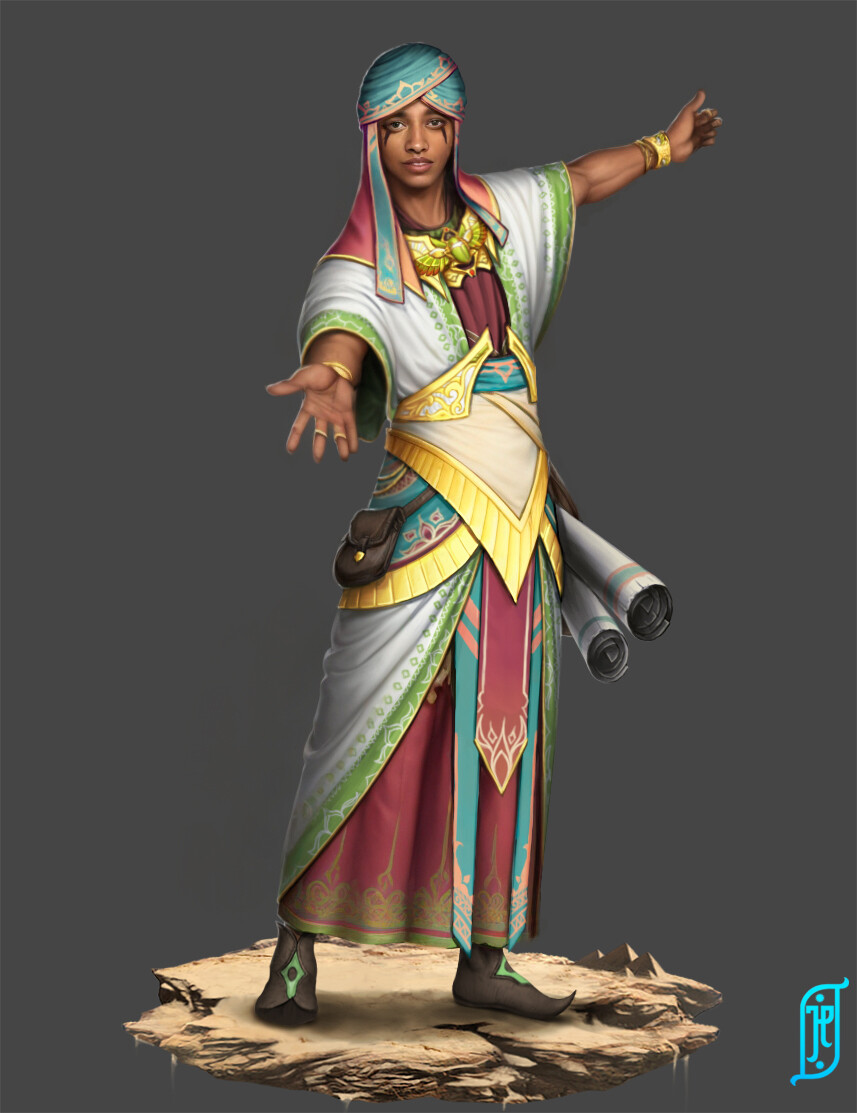 ArtStation - Character 22 - Merchant boy