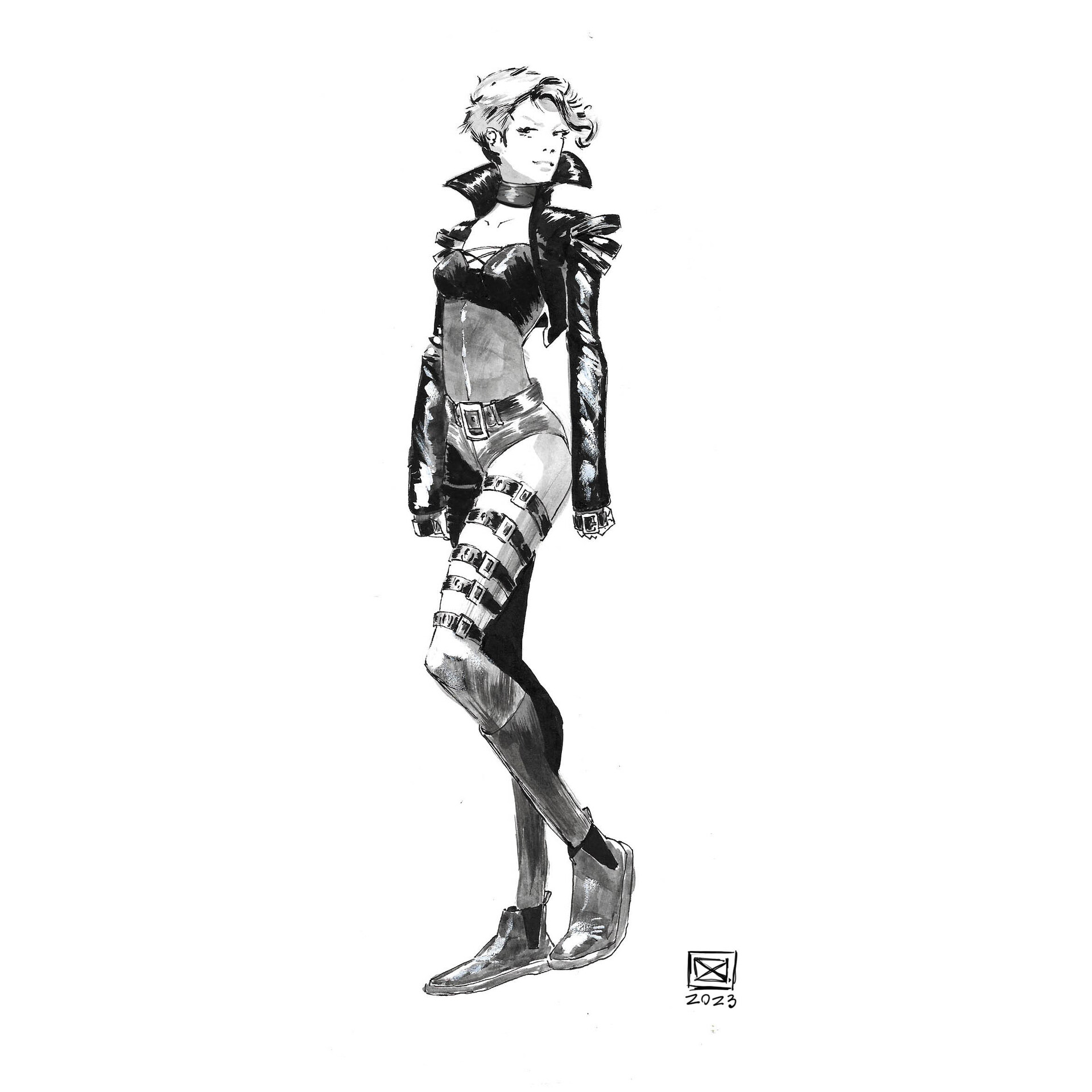 ArtStation - Black Canary Redesign