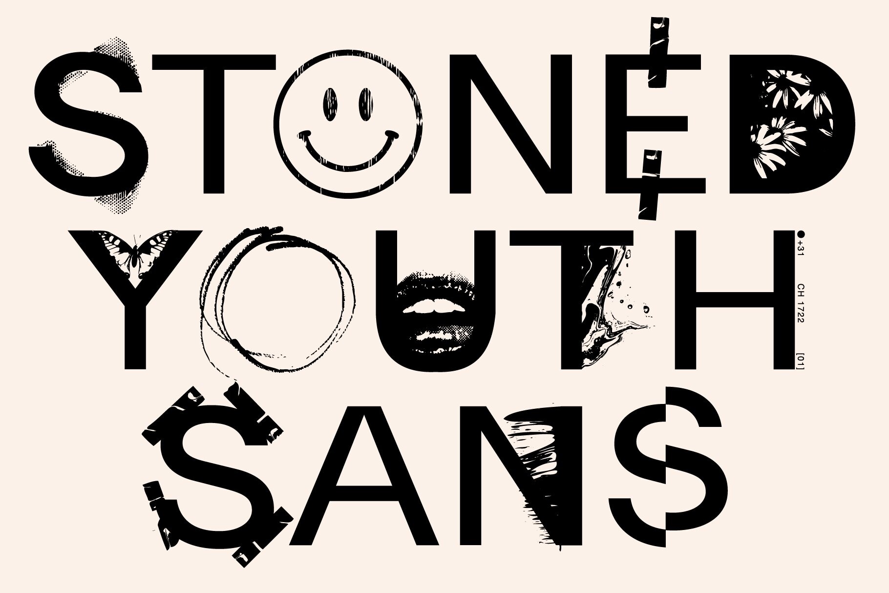 ArtStation - STONED YOUTH GRAPHIC FONT