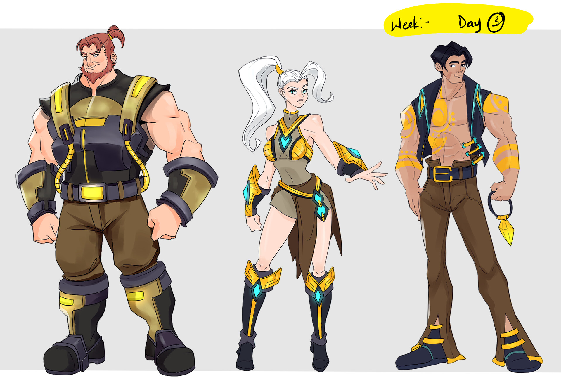 ArtStation - character design