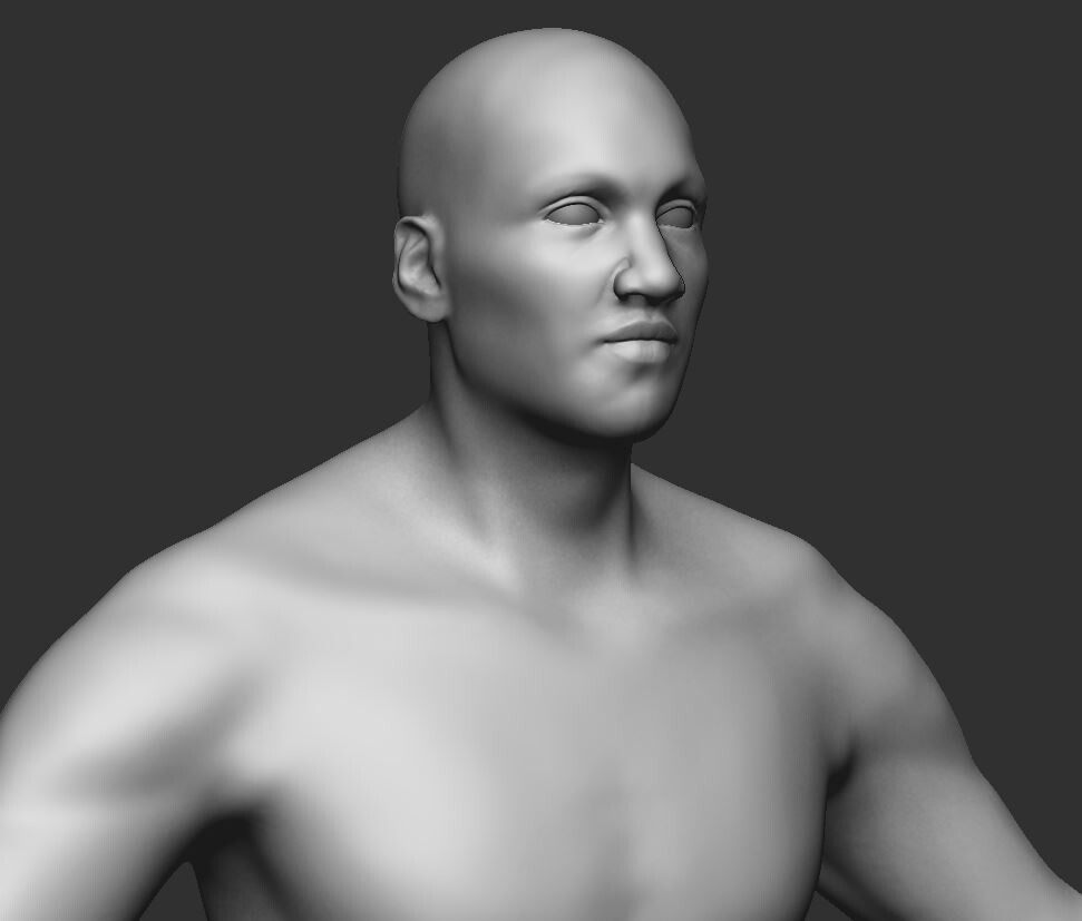 Emma Green - Player High Poly Head Sculpts