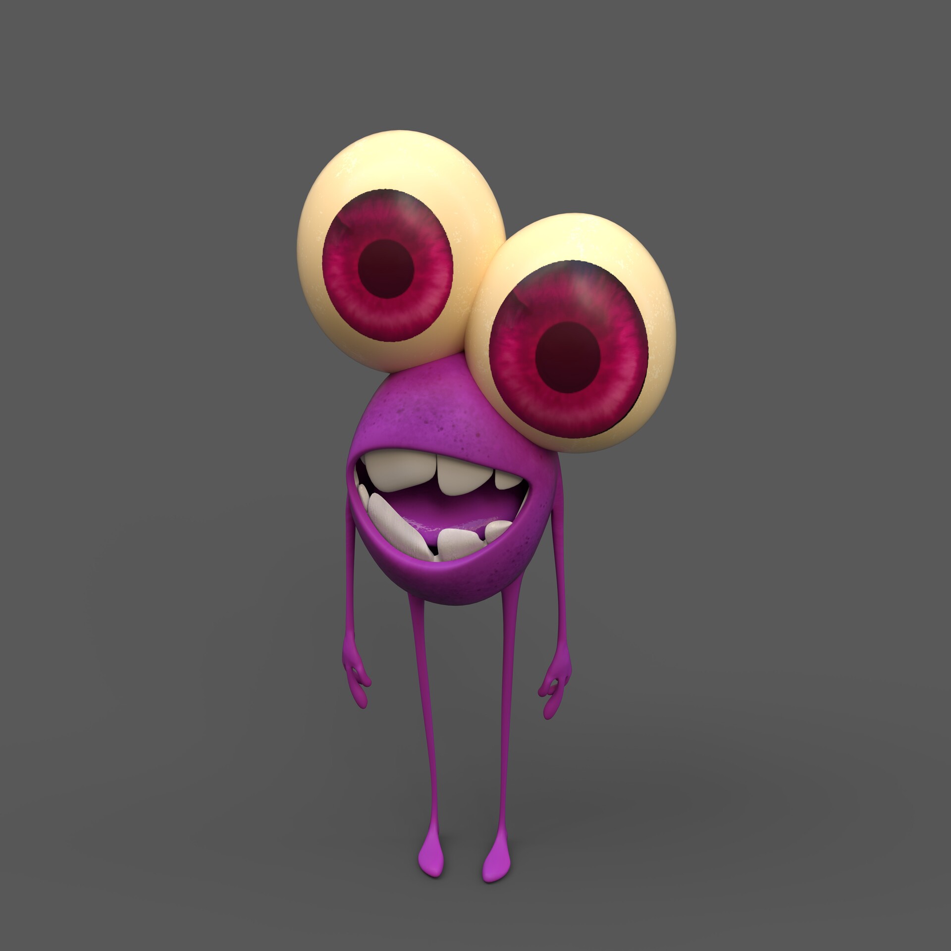 ArtStation - Big eye character