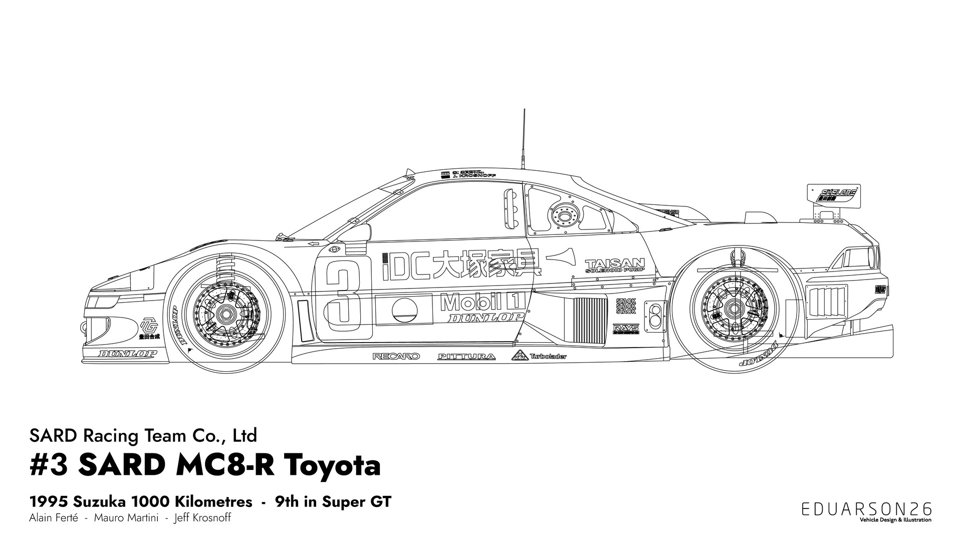 Eduardo Peña - Sard MC8-R Toyota
