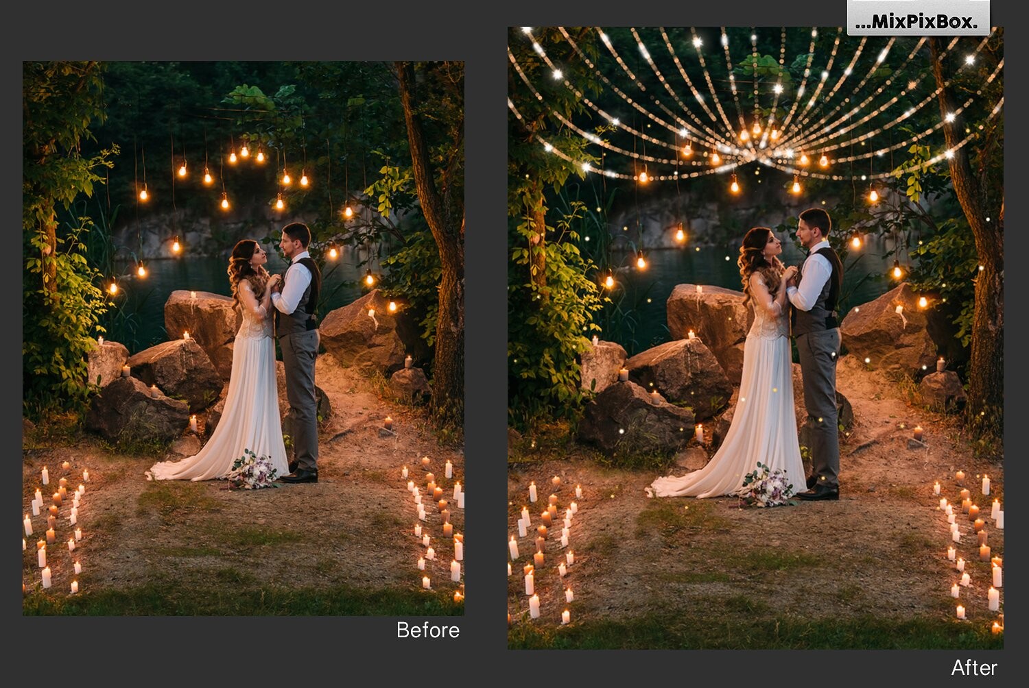 Revo - Christmas Lights Golden Glow