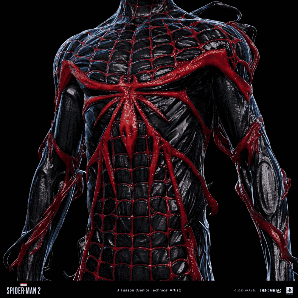J Tuason - Marvel's Spider-Man 2: Symbiote Suit Shaders