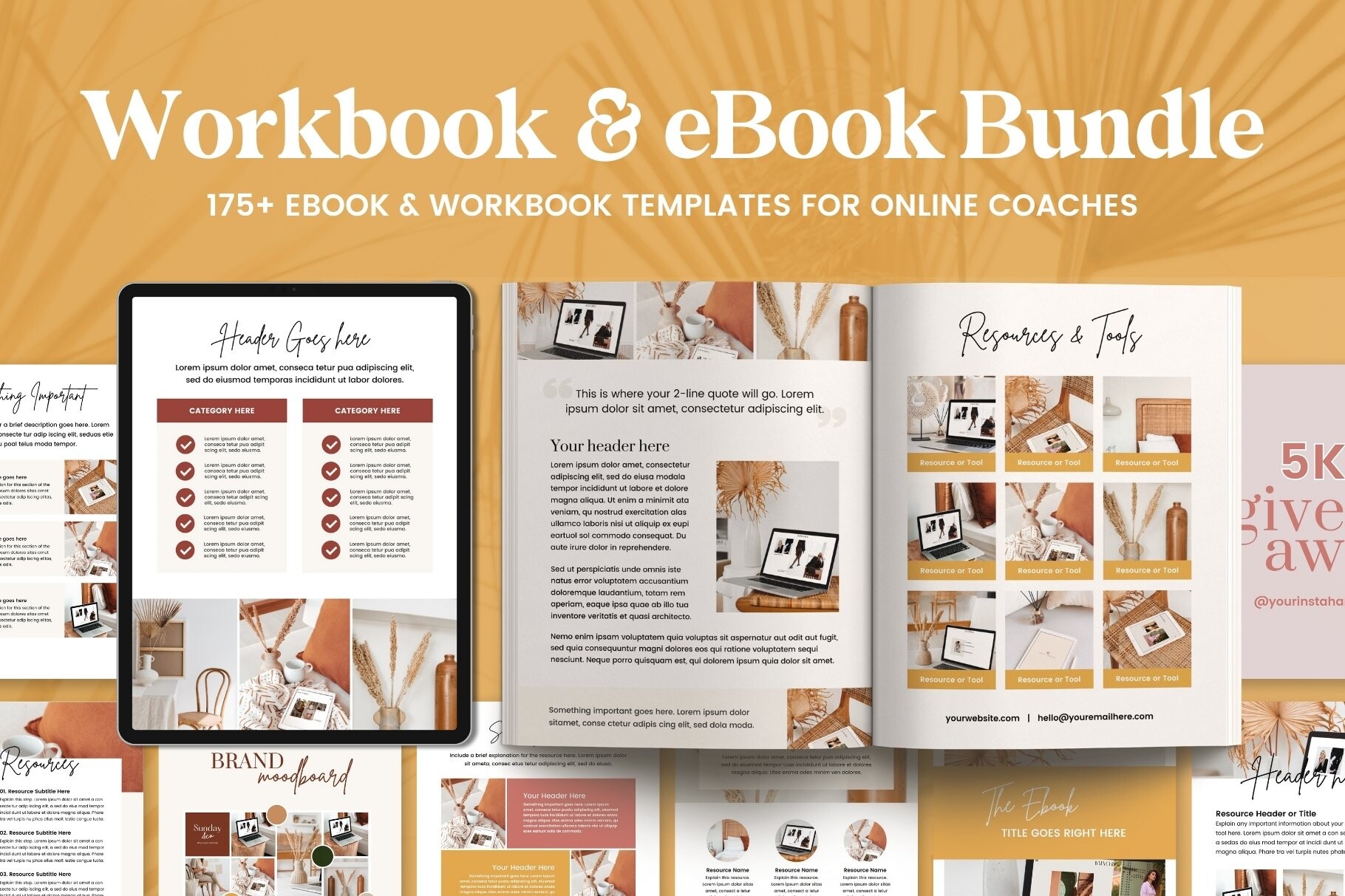 ArtStation - eBook Workbook Coach Bundle CANVA