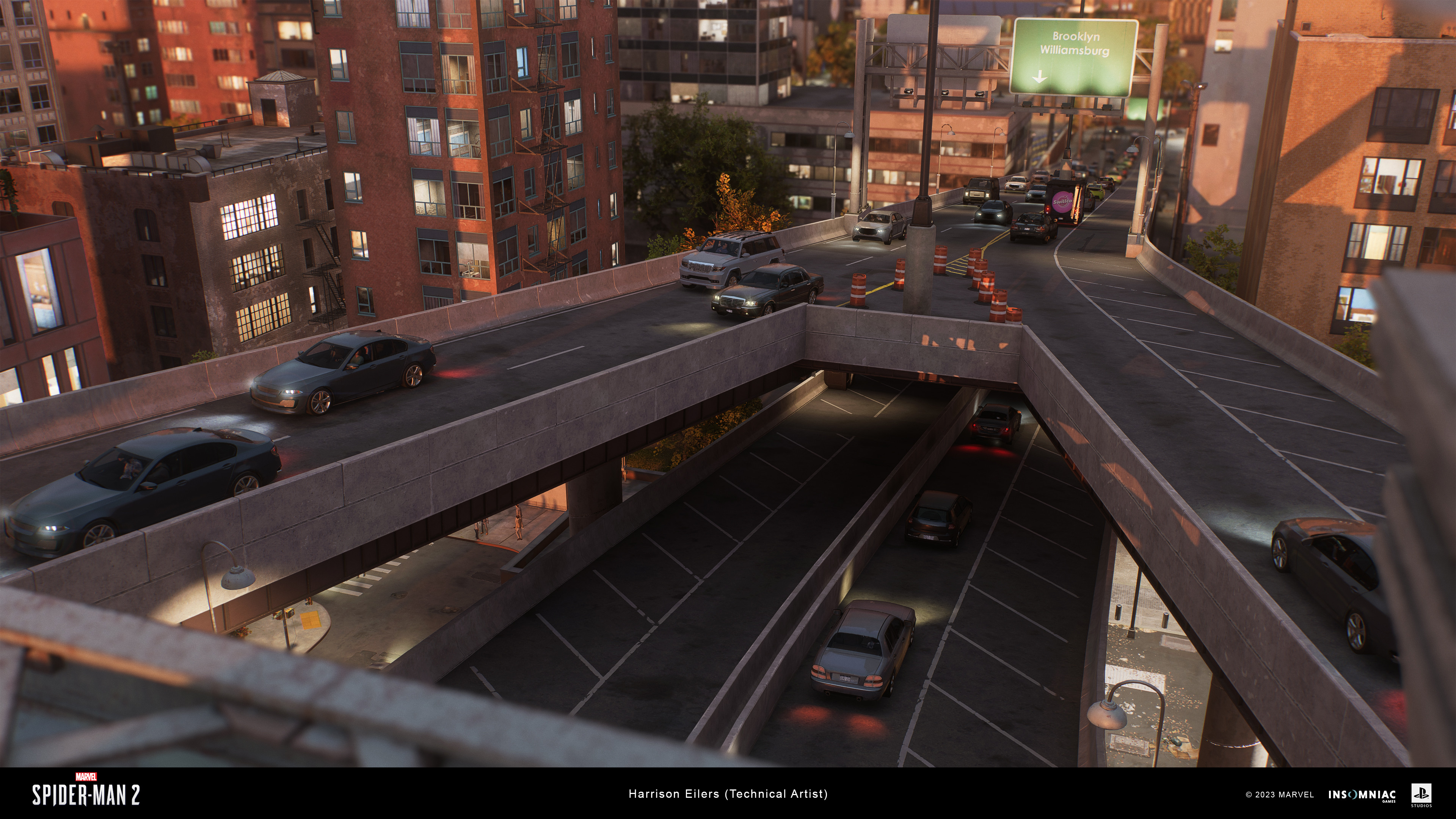 Harrison Eilers' Portfolio - Marvel's Spider-Man 2: Freeway Tool