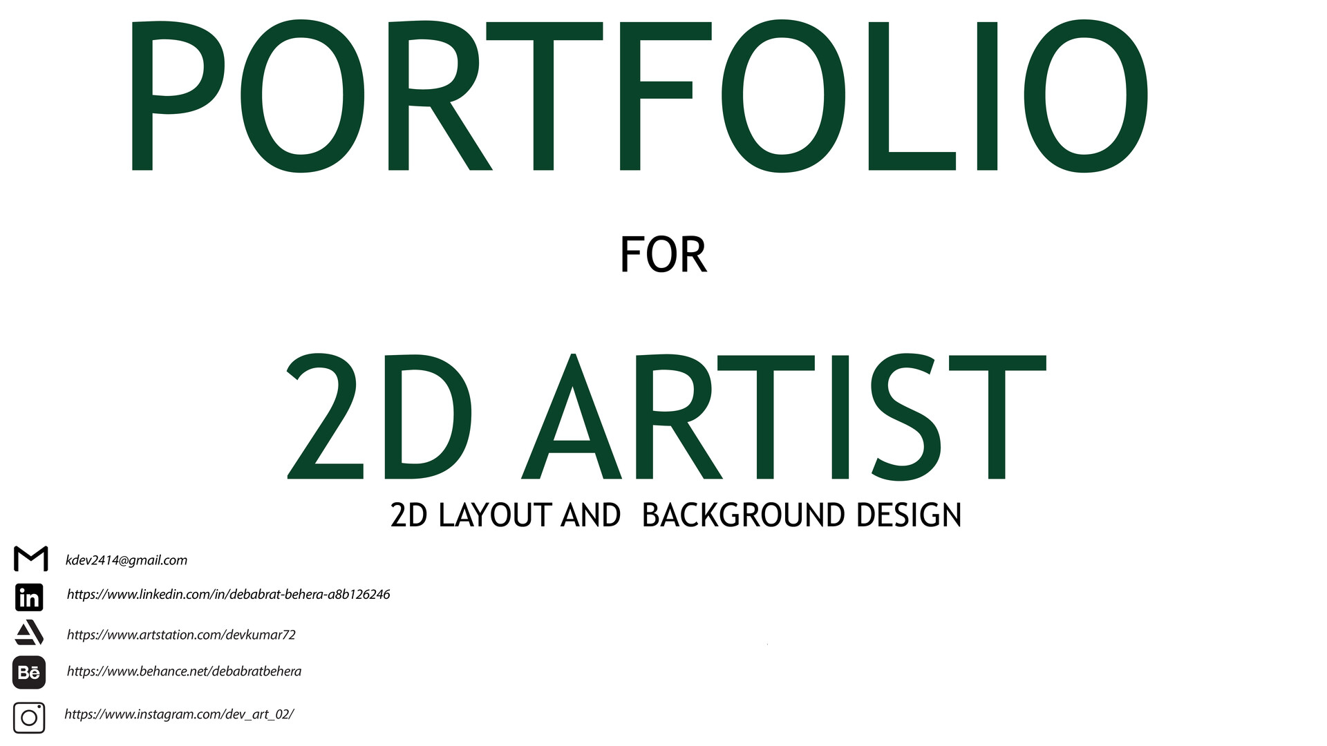 ArtStation - 2d Portfolio