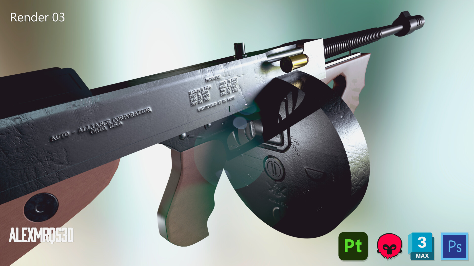 Alexandre Marques - Tommy Gun - HP