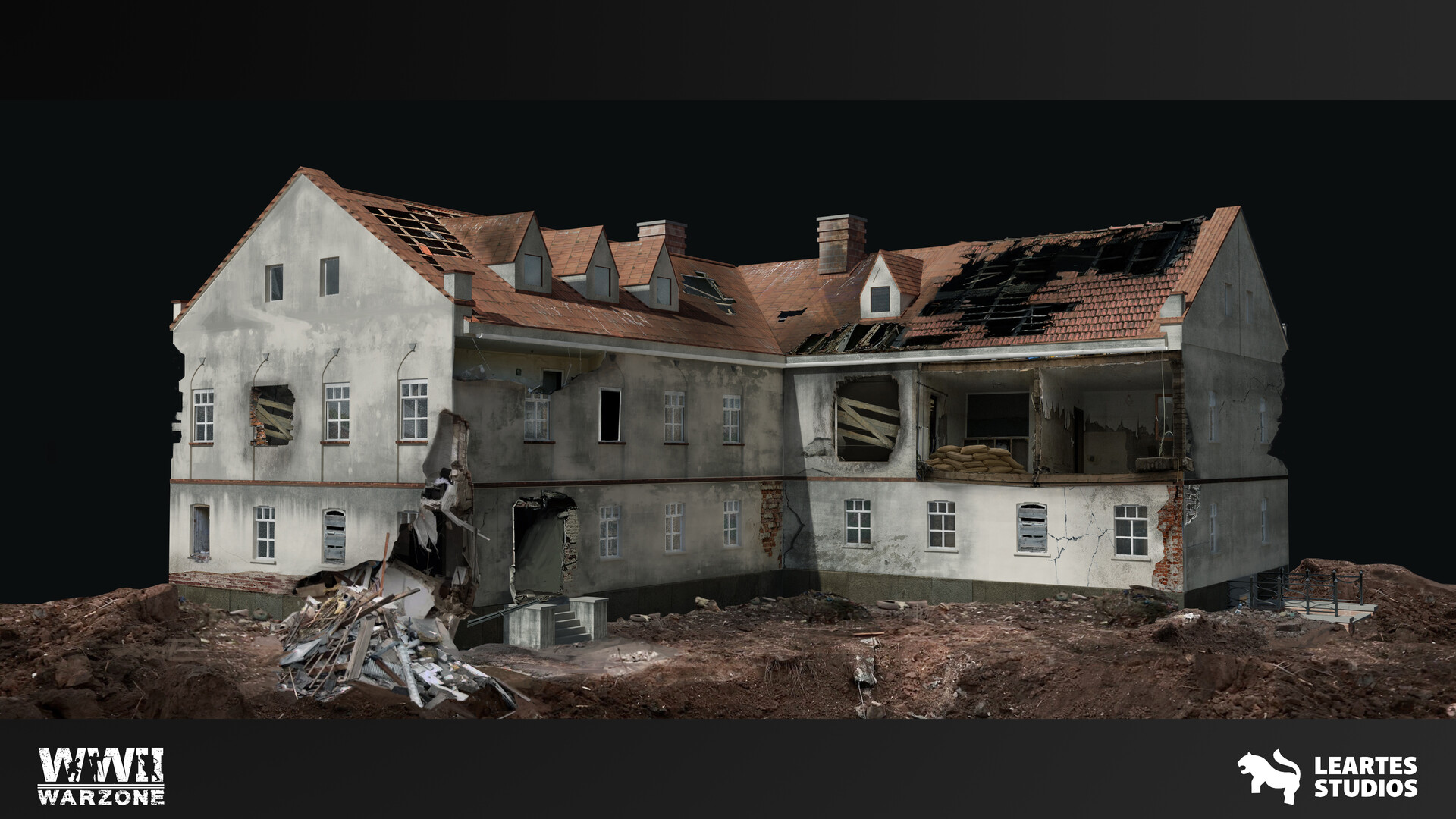 Talha Hakan Arslan - WW2 Warzone Environment Megapack-Modular Building ...