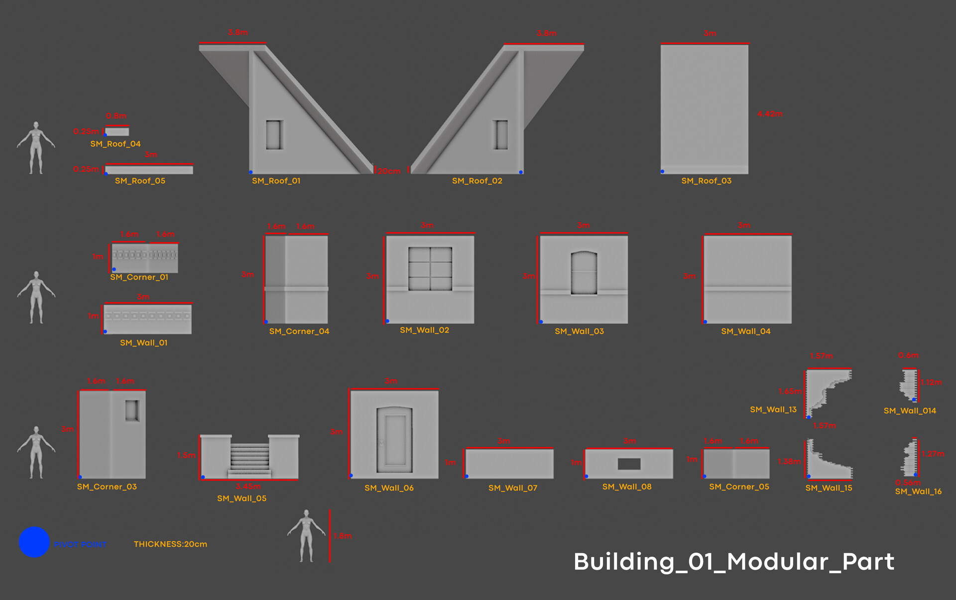 Talha Hakan Arslan - WW2 Warzone Environment Megapack-Modular Building ...