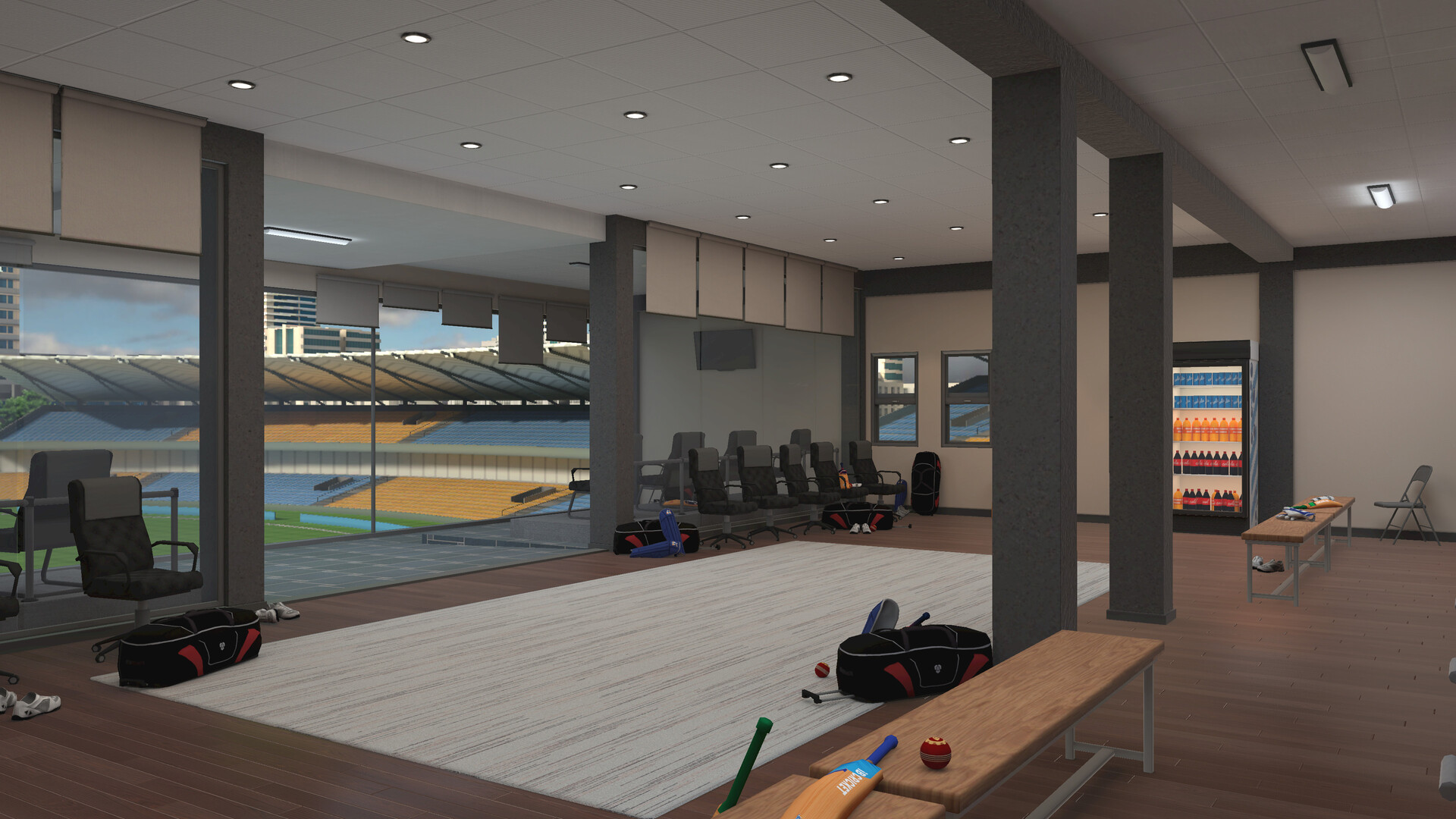Prateek Karajgikar - iB Cricket VR - Locker Room Environments