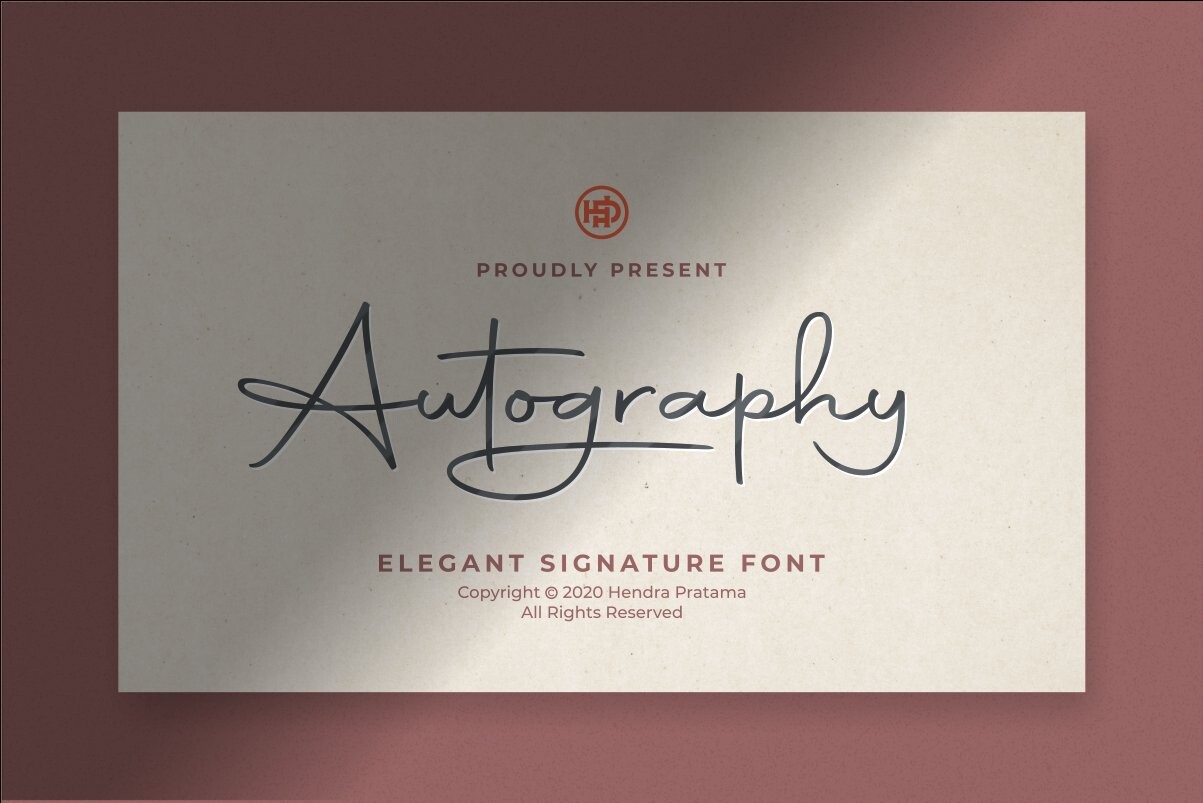 Revo - Autography Signature Font