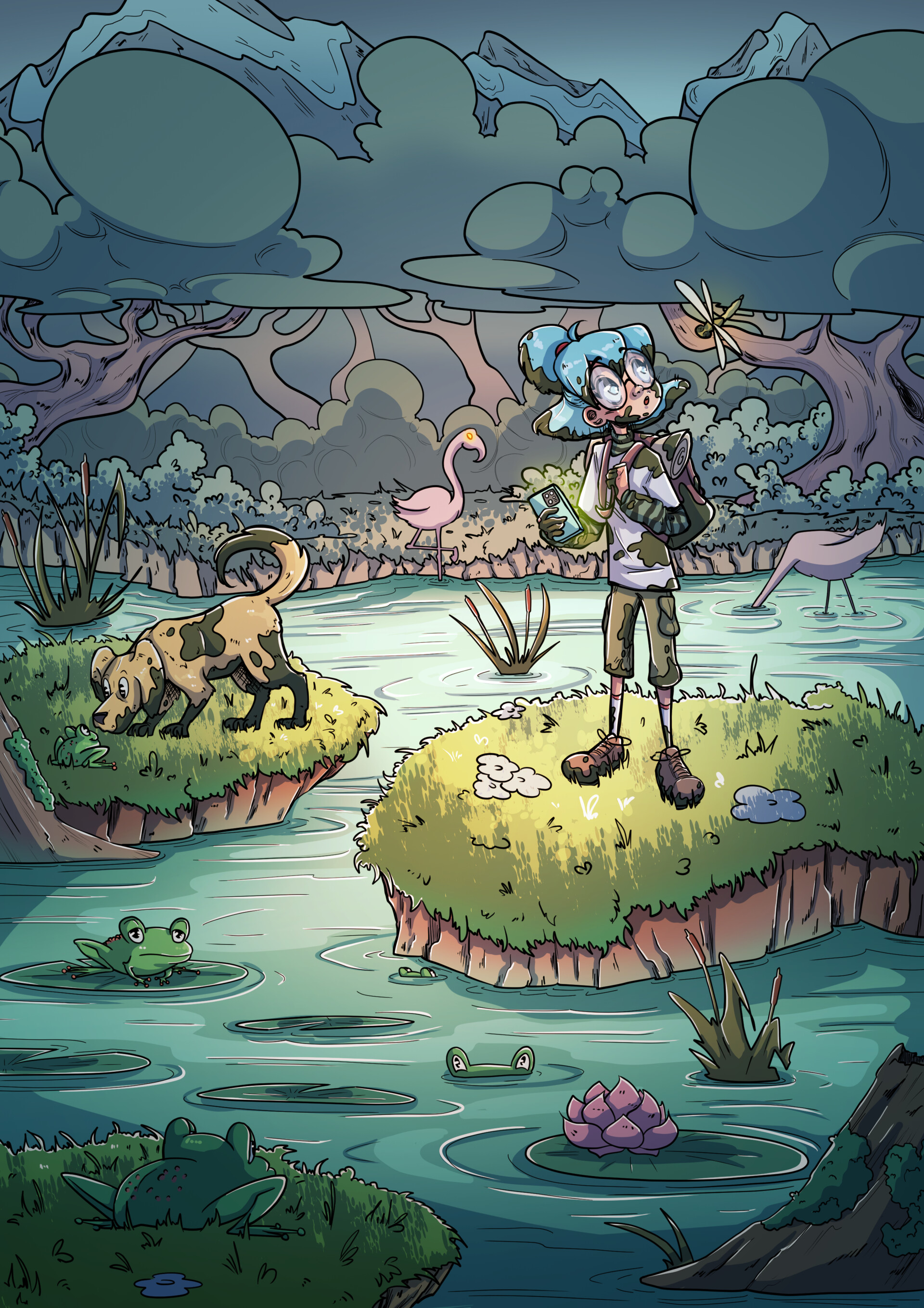 ArtStation - Swamp Girl