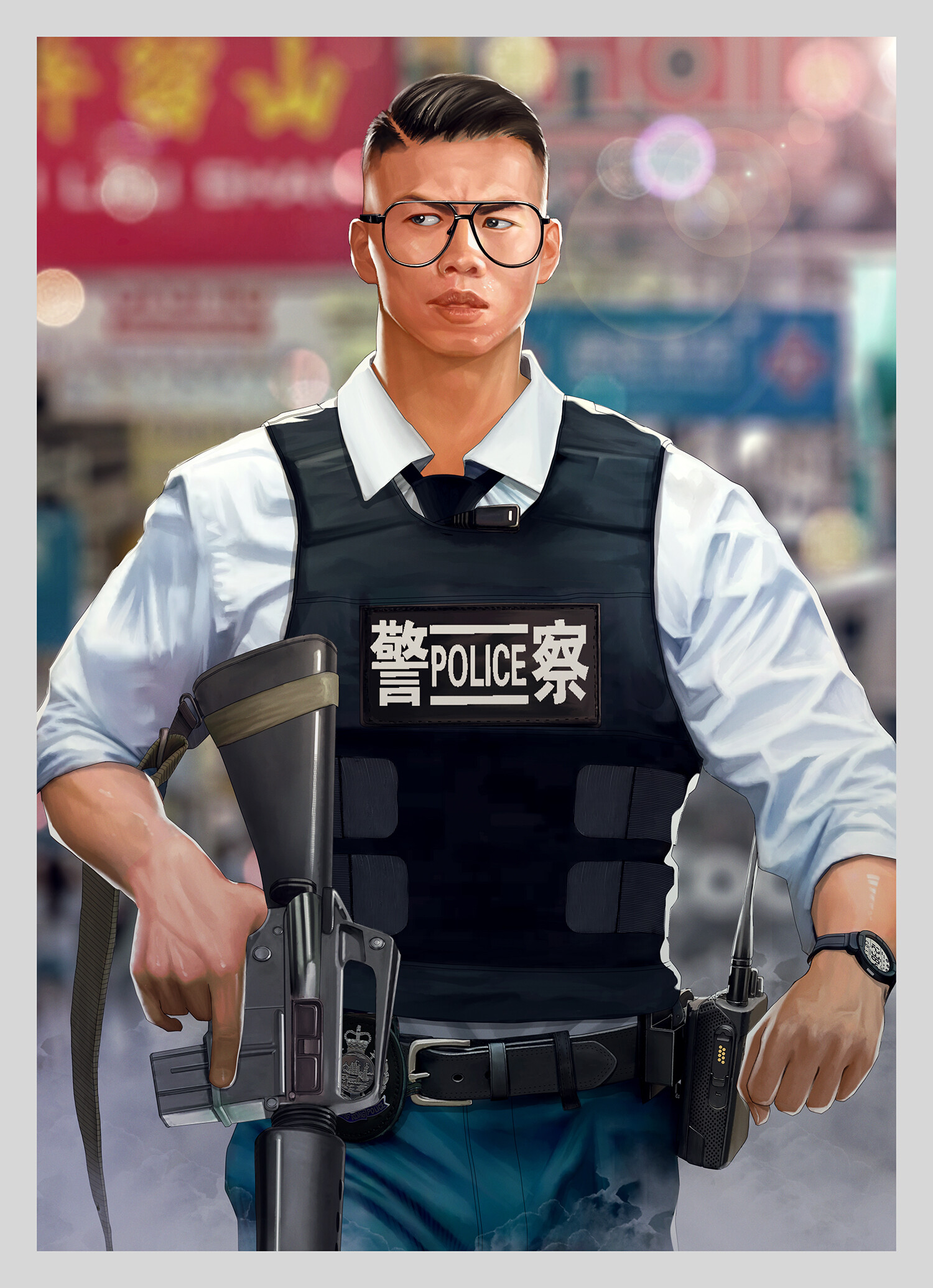 ArtStation - Hong Kong Police