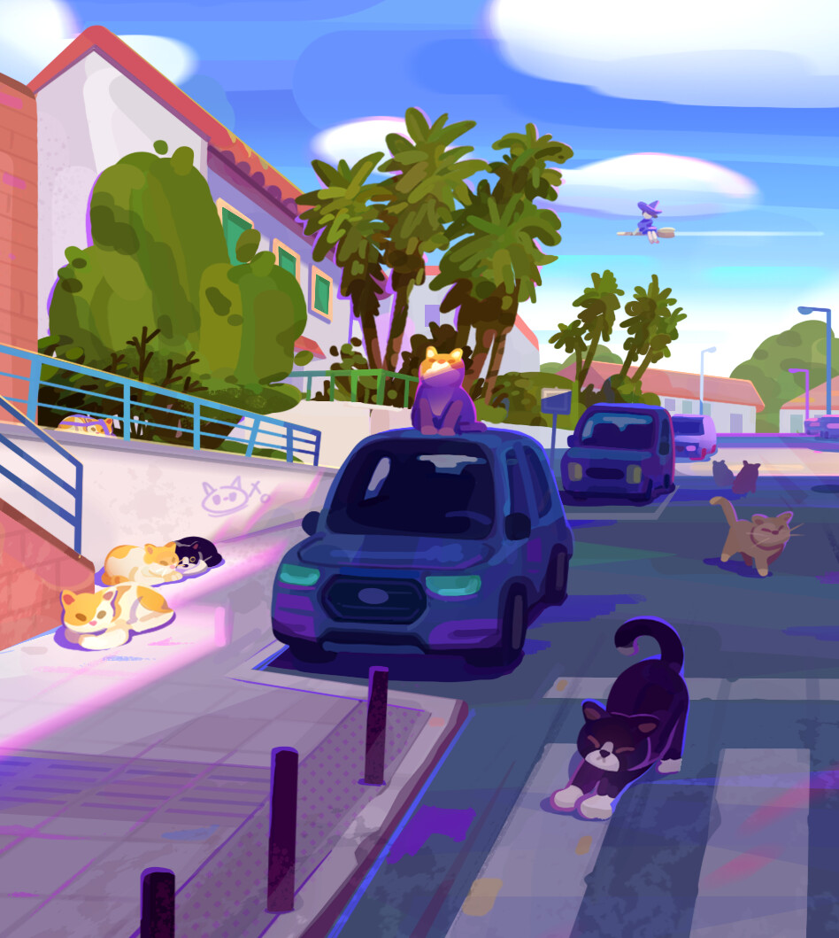 ArtStation - cat cat cat