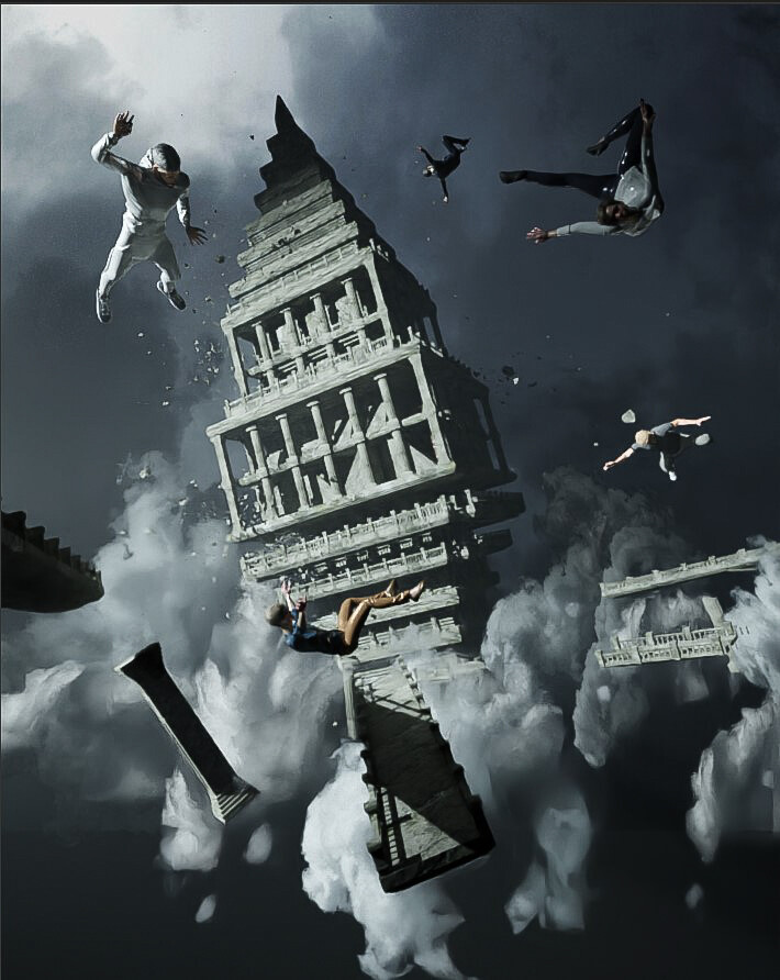 ArtStation - Falling Sky Temple