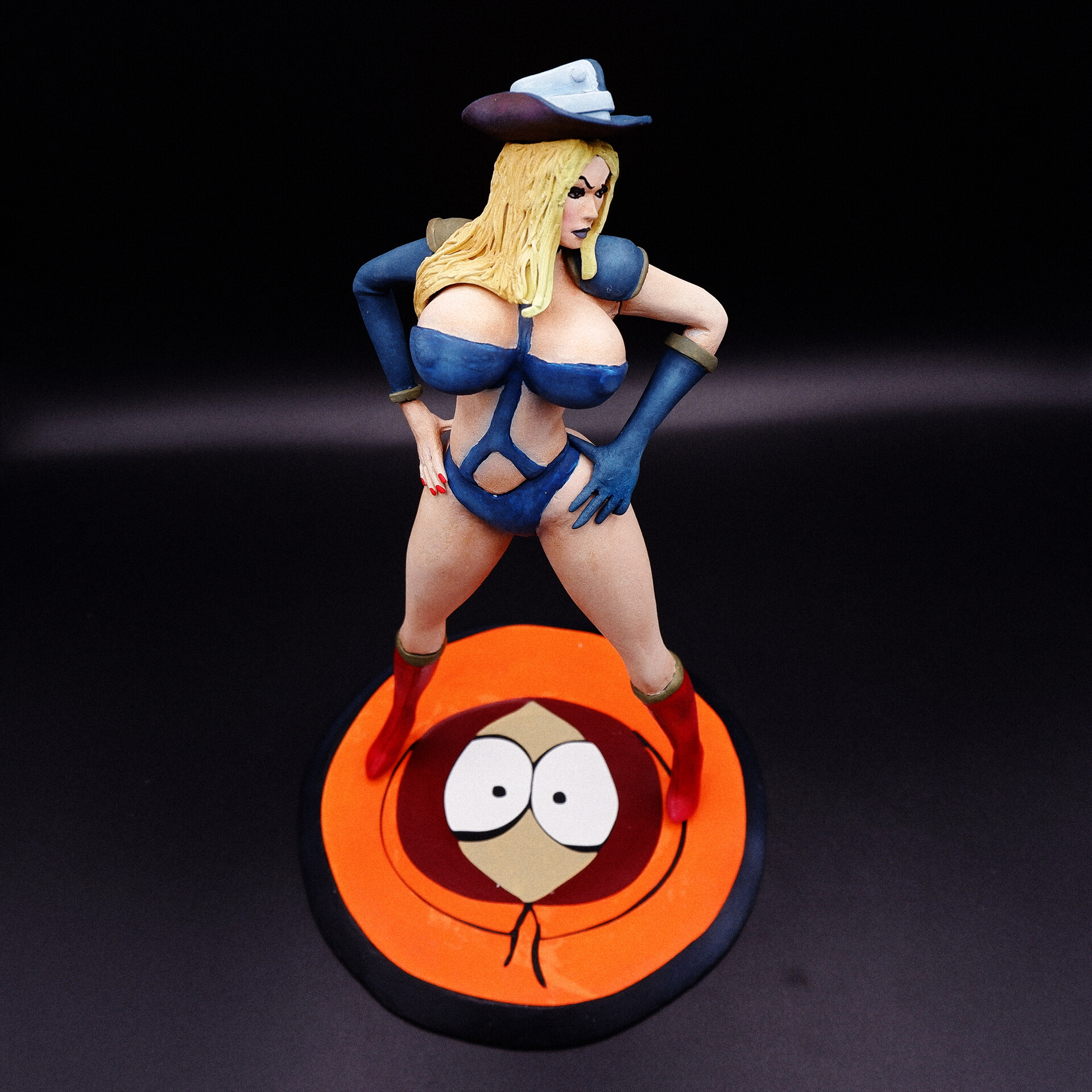 Maria - Custom statue Major Boobage - South Park