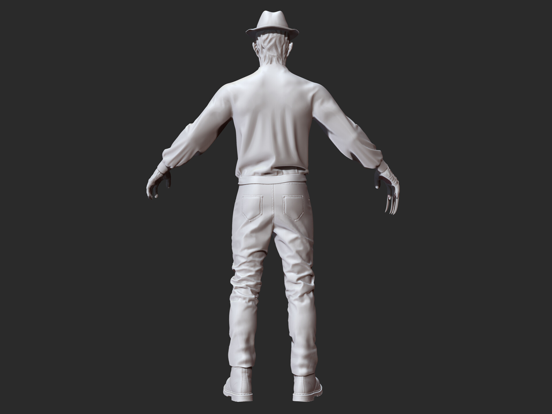 Gabriele Zero3DArt Campagna - Freddy Krueger - Nightmare (Game Ready ...