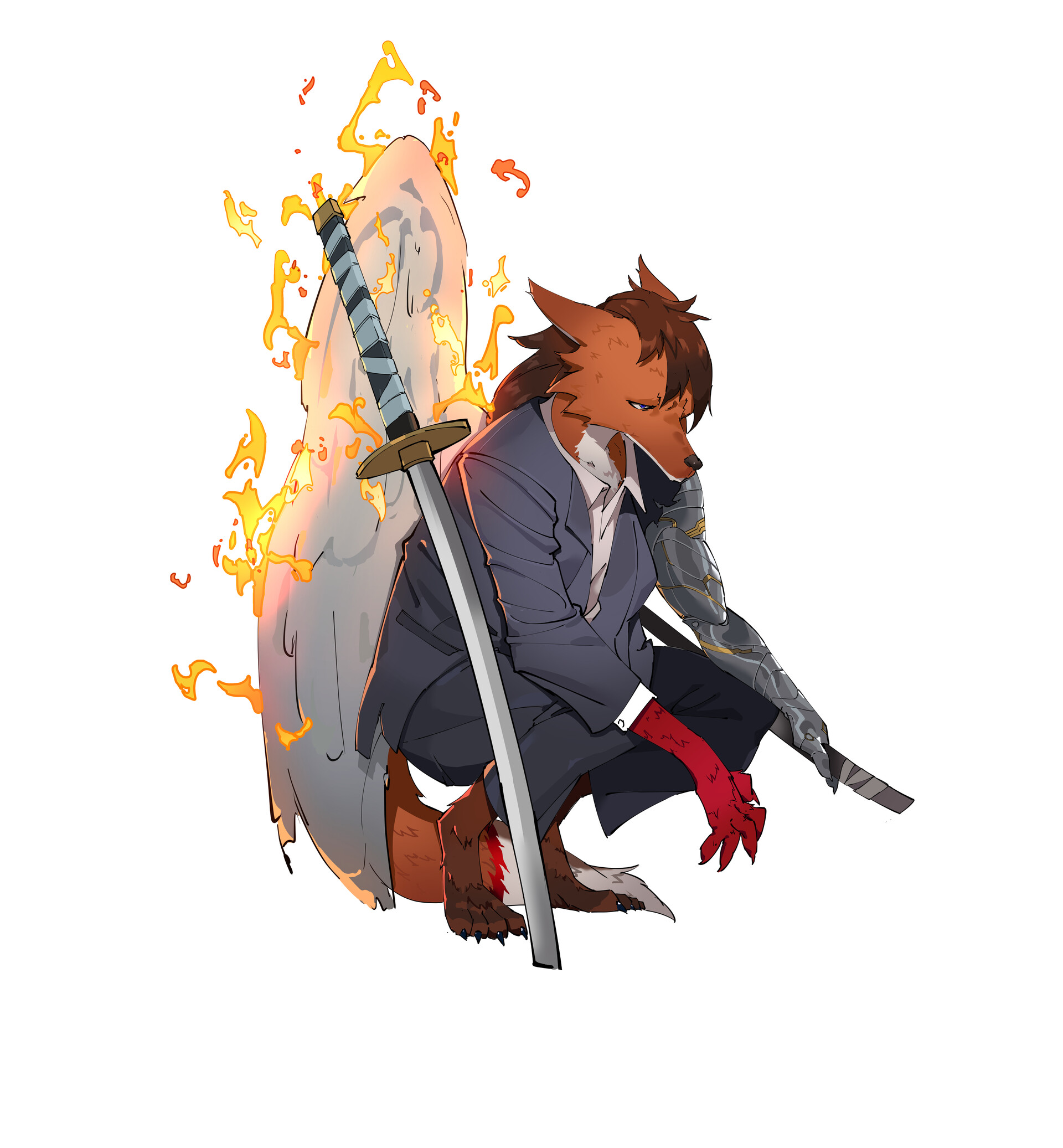 ArtStation - Comission Damian Freeman “The Hunter”