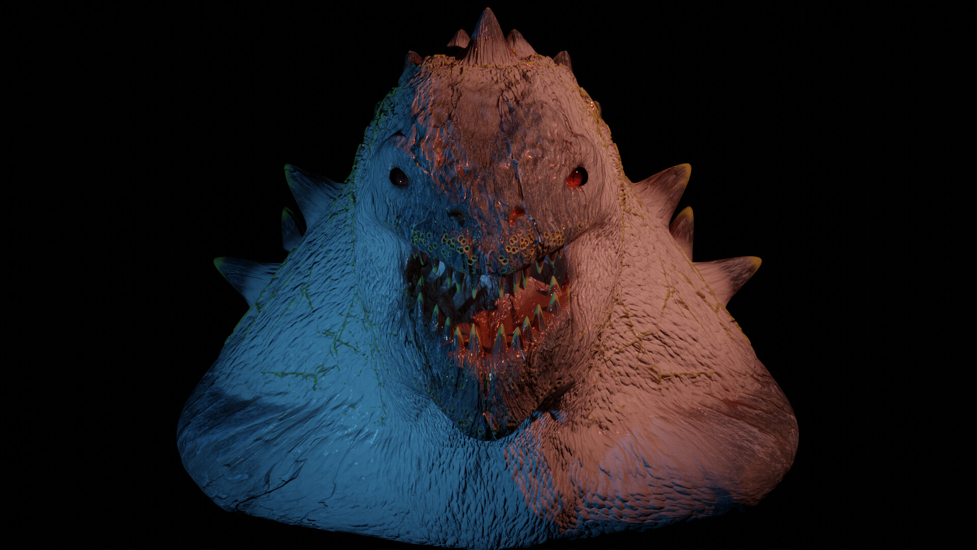 ArtStation - Monster bust